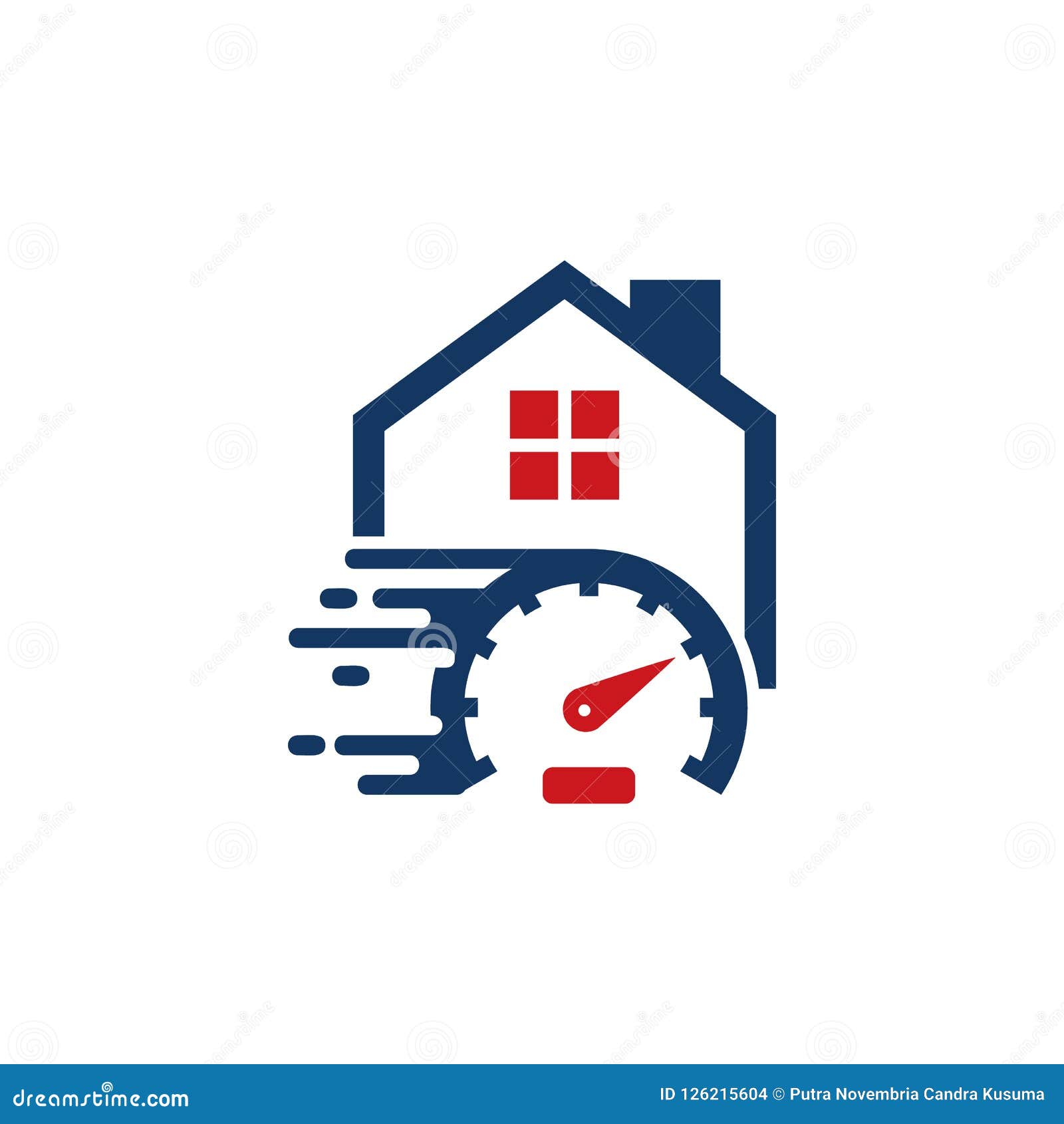 Speed House Logo Icon Design Stock Vector - Illustration of company ...