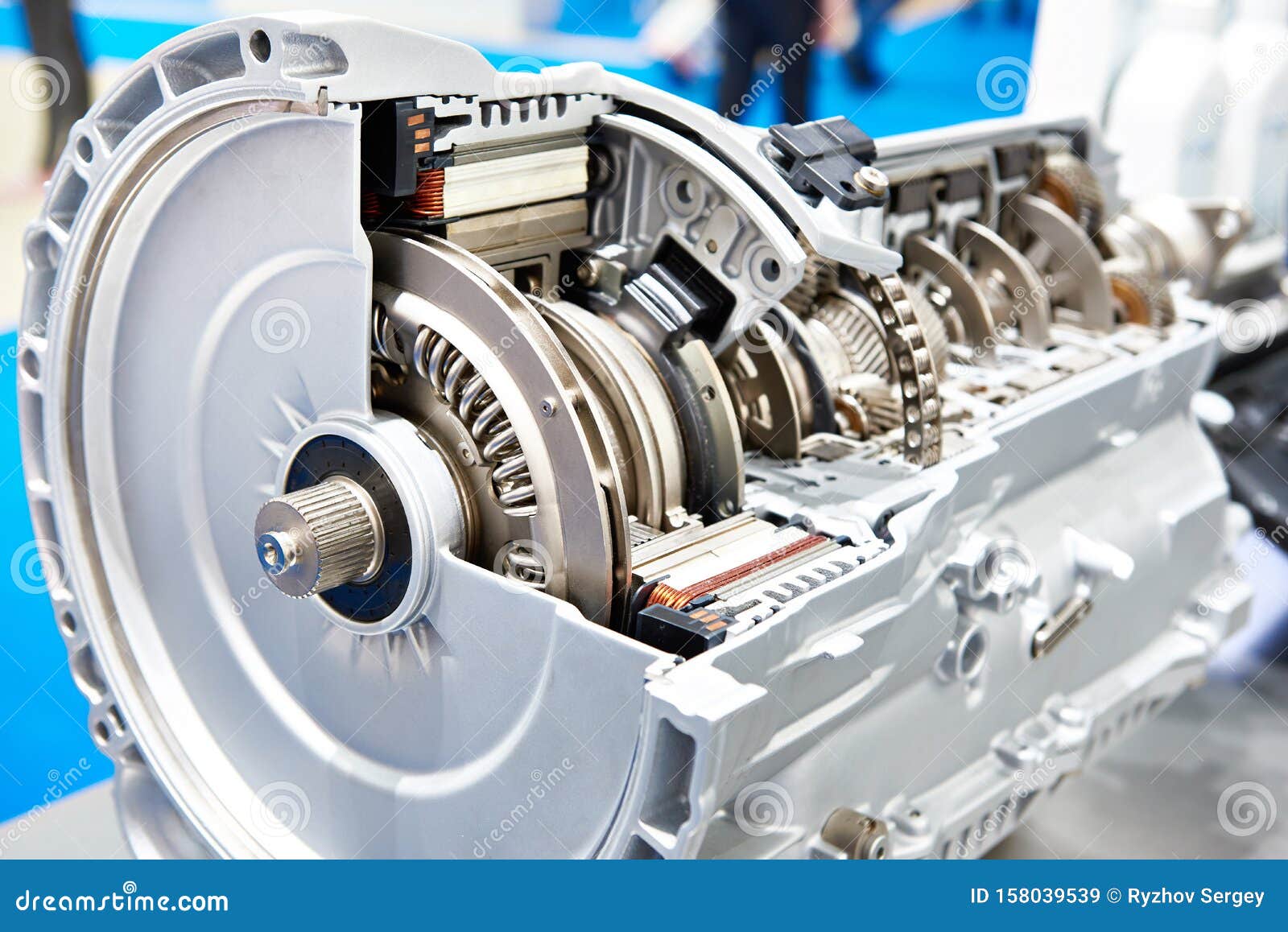 8-speed hybrid gearbox stock image. Image of technology - 158039539