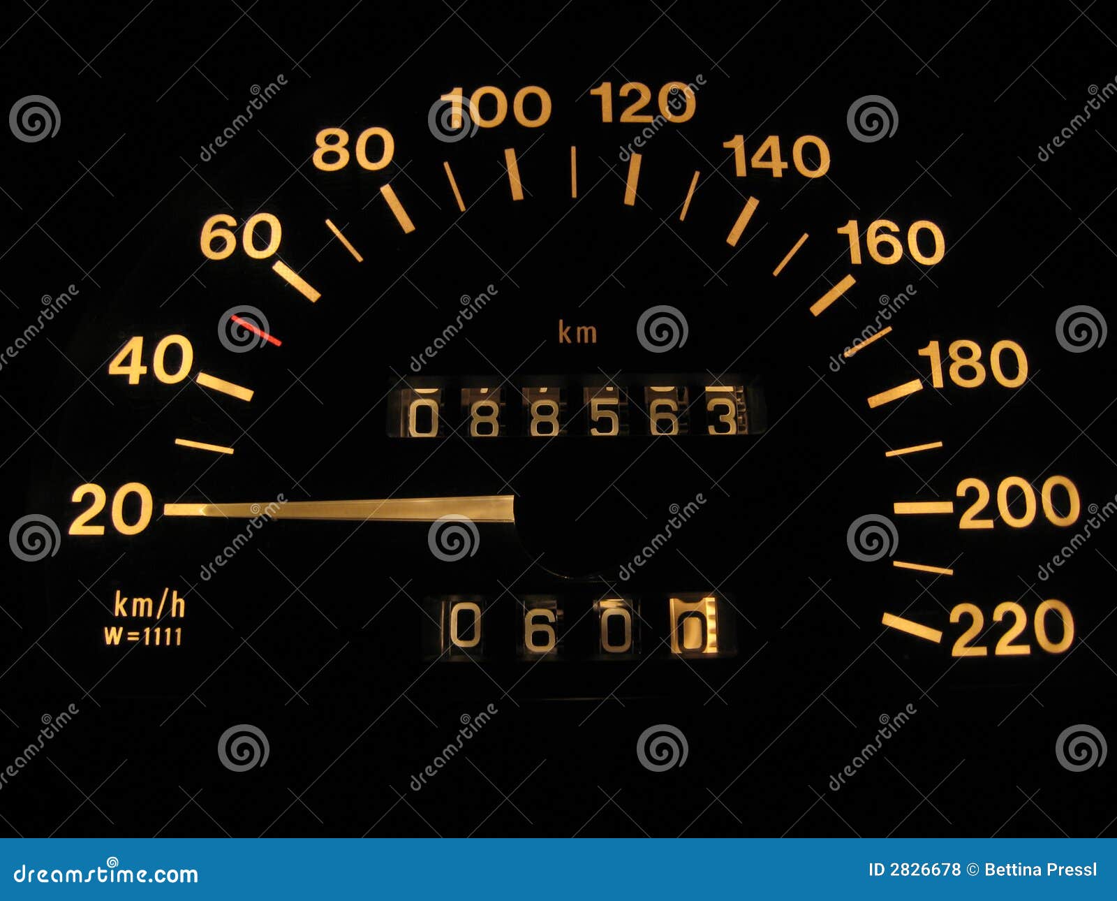 Speed indicator stock photo. Image of miles, driving, black - 2826678