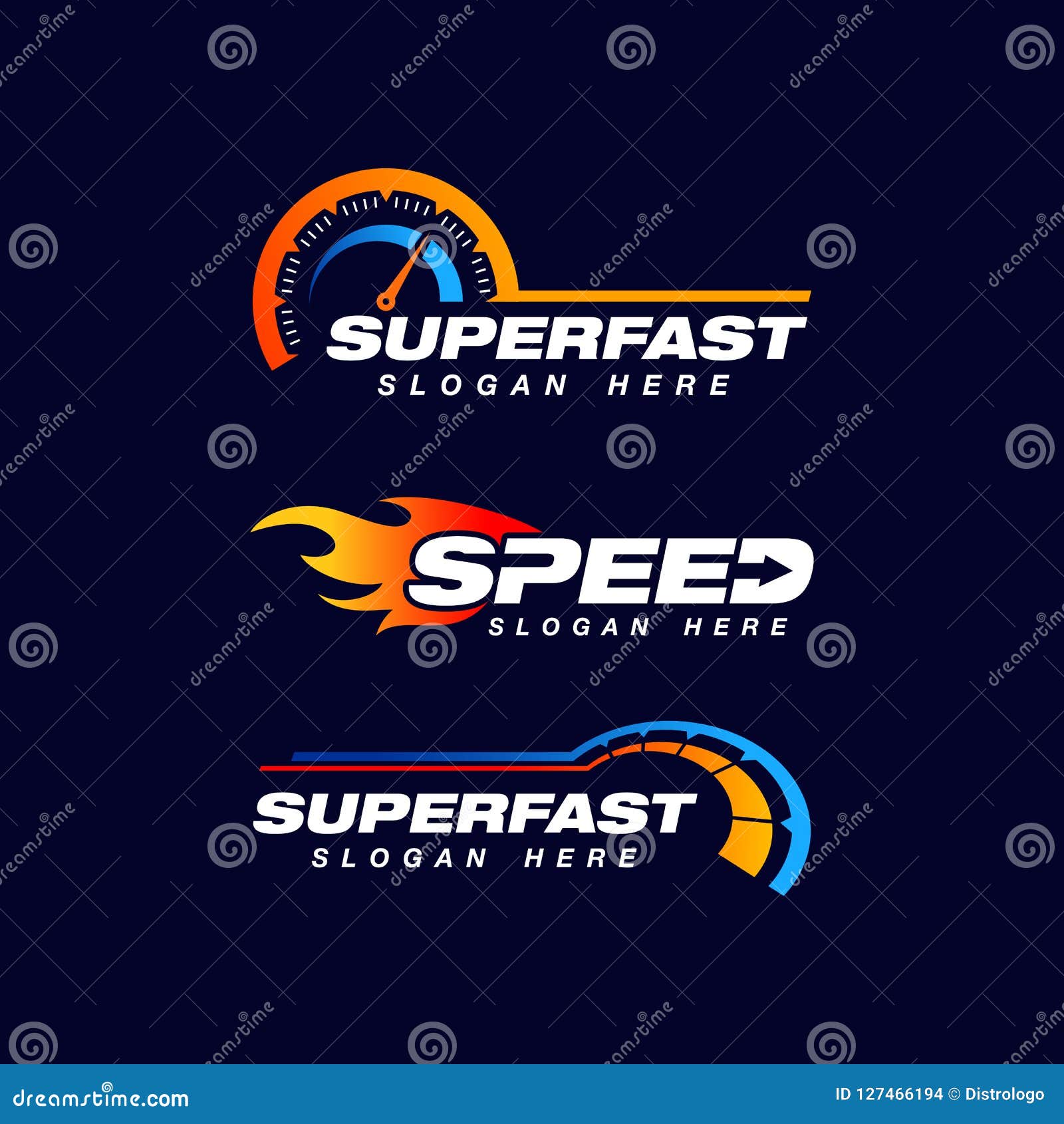 Speed Indicator Vector Logo Design. Speedometer Icon Design Template ...