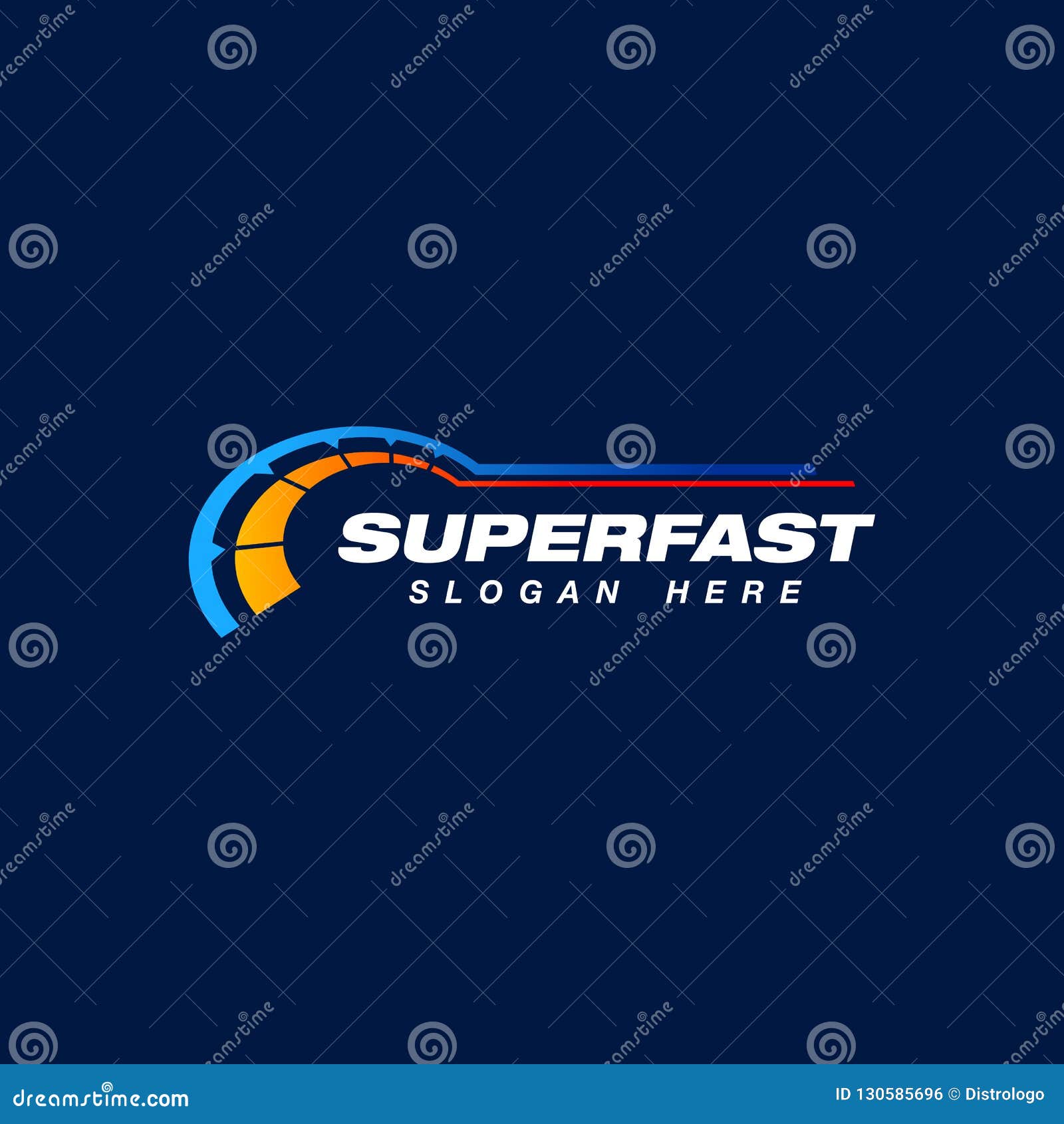 Speed Indicator Vector Logo Design. Speedometer Symbol Design Stock ...