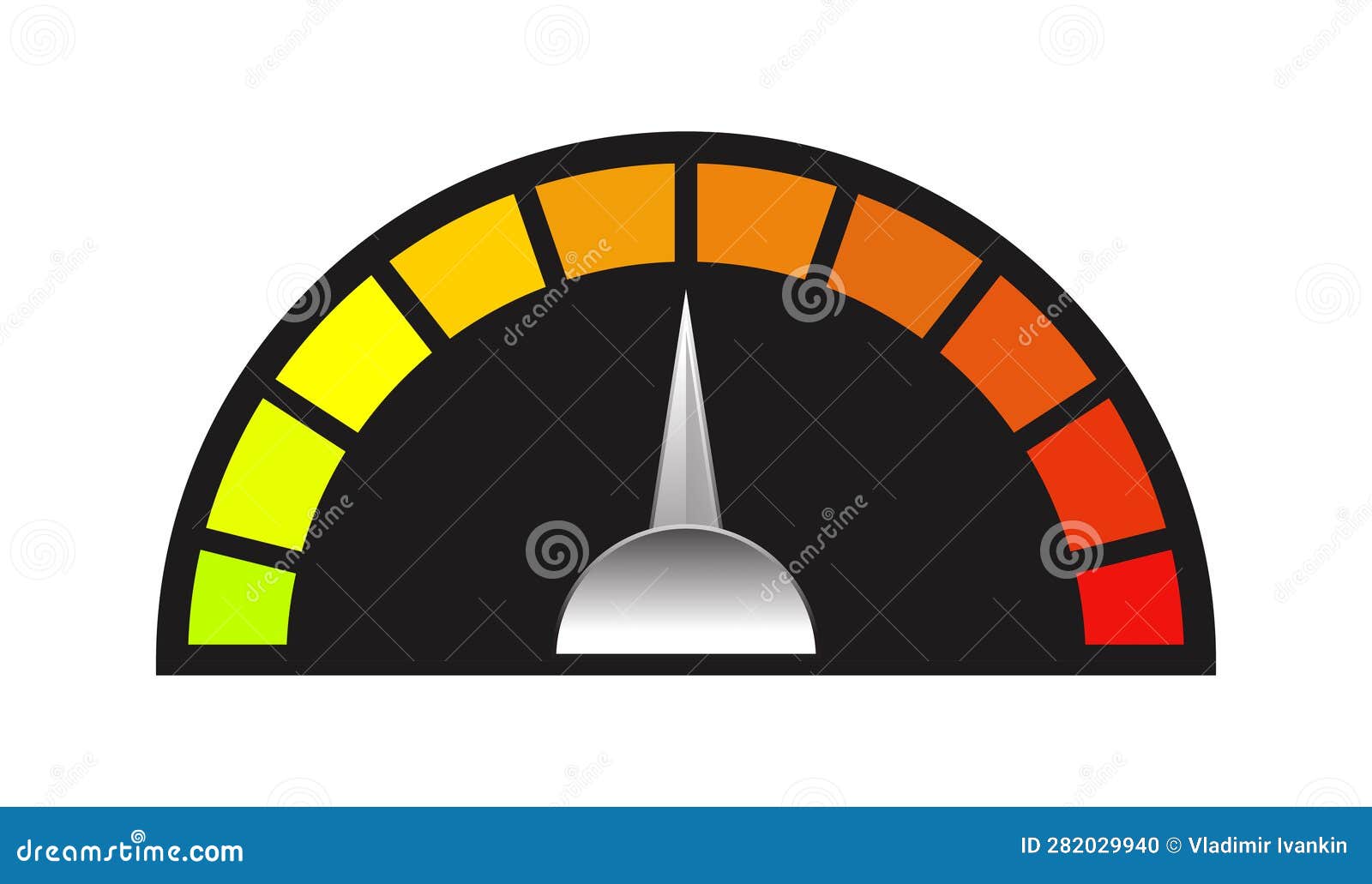 Speed Indicator Vector Template Stock Vector - Illustration of progress ...