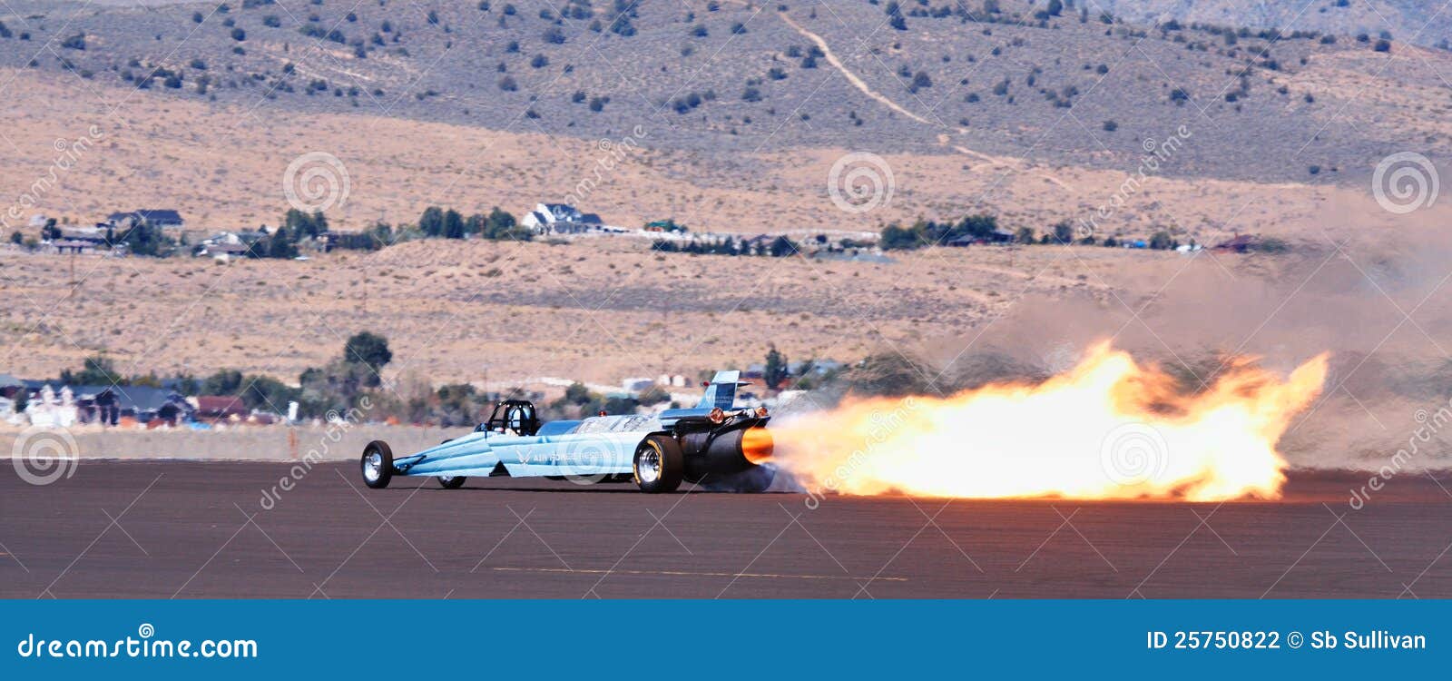 Speed Jet Dragster Flame stock photo. Image of fast, reno - 25750822