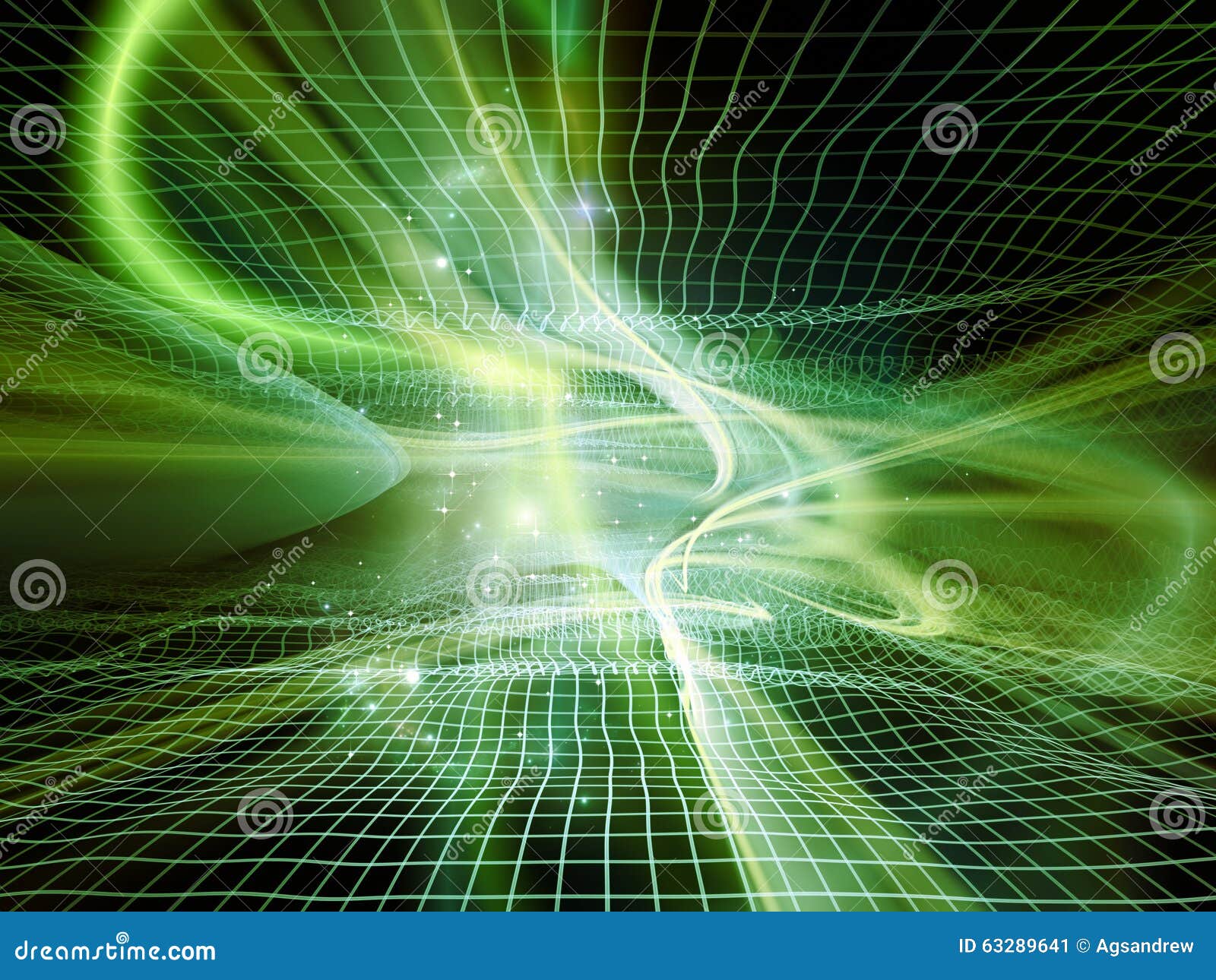 Speed of Light Waves stock illustration. Illustration of rendering ...