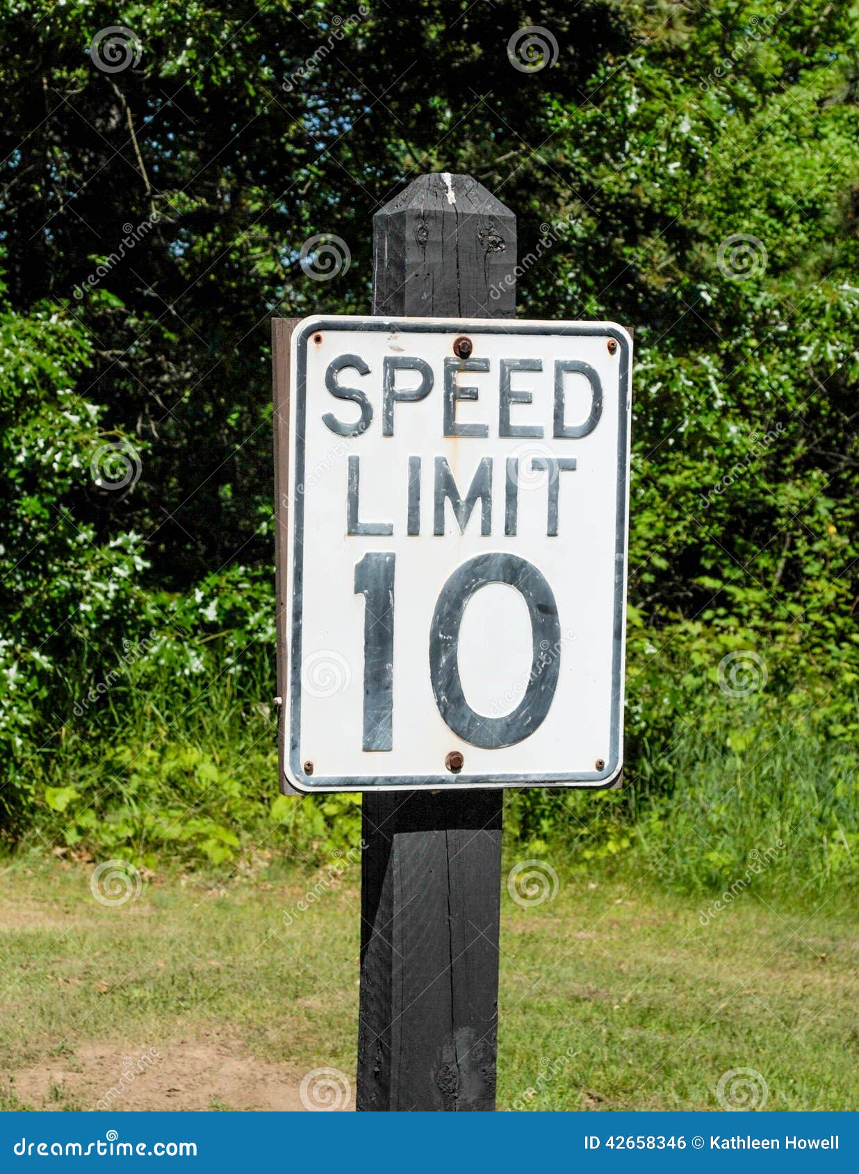 Speed Limit 10 stock photo. Image of limit, white, black - 42658346