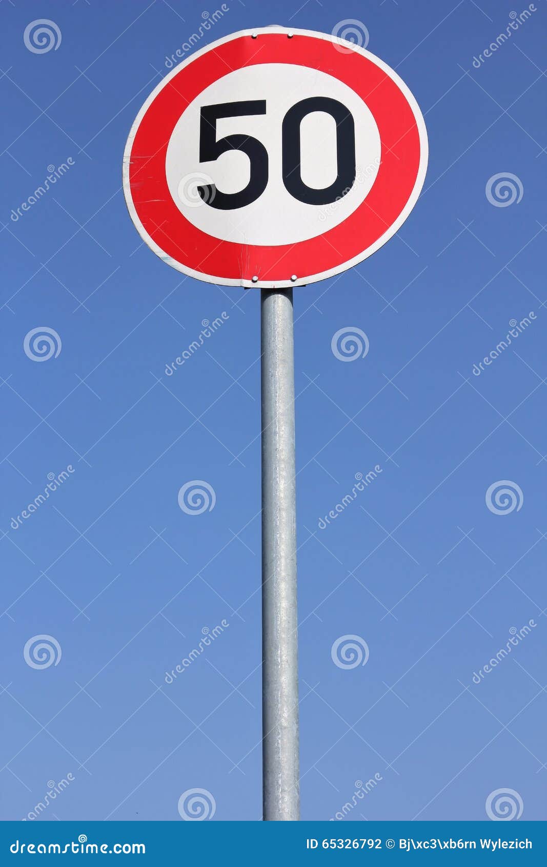 Speed limit stock photo. Image of road, german, warning - 65326792