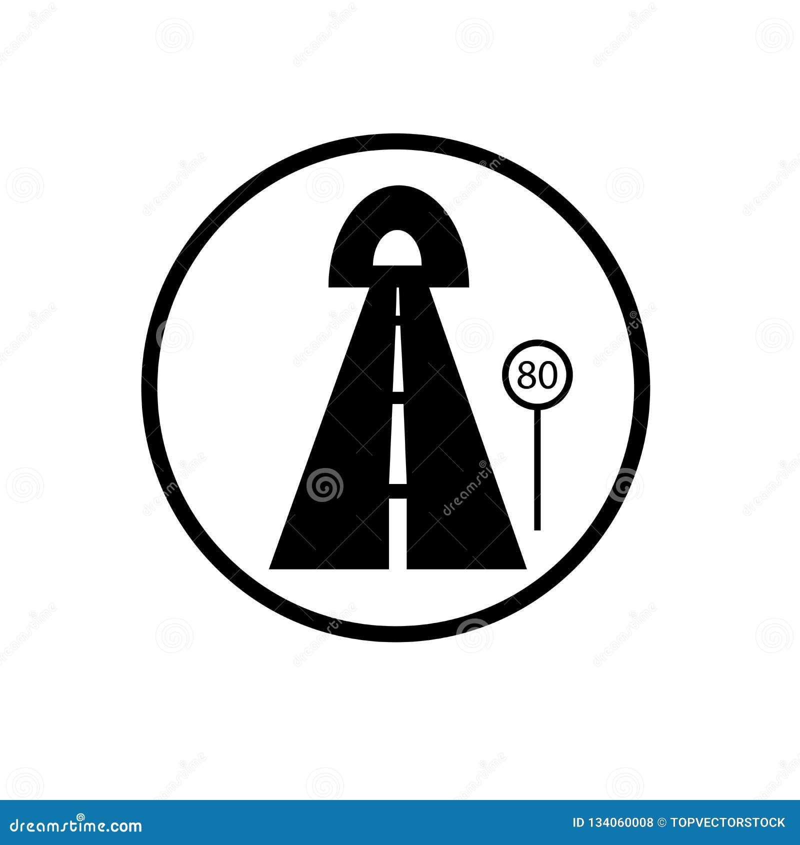 80 Speed Limit Icon Vector Isolated on White Background, 80 Speed Limit ... 80 Speed Limit Icon Vector Isolated on White Background, 80 Speed Limit ...