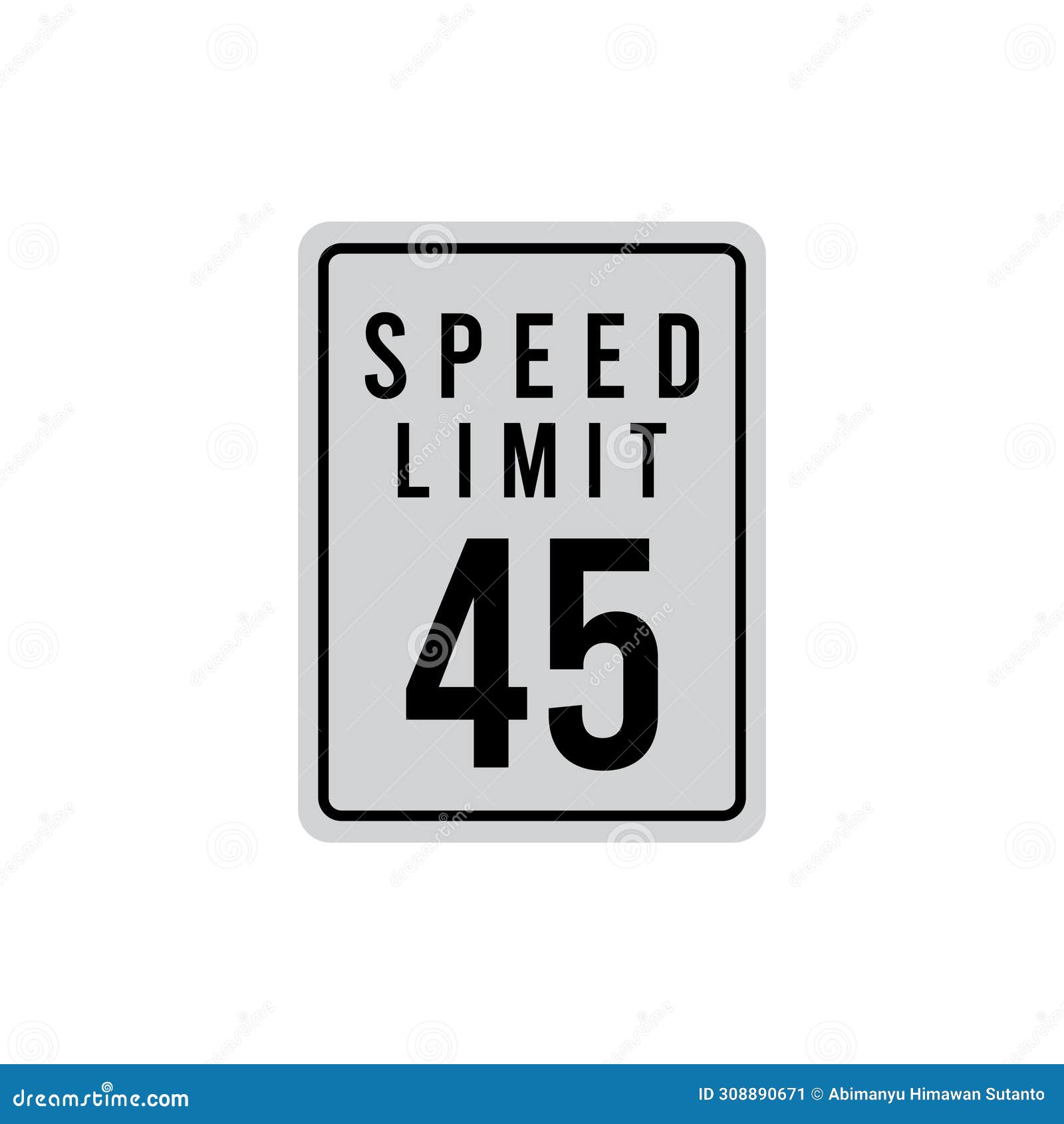 Speed Limit Sign Icon Vector Stock Vector - Illustration of hours, slow ...