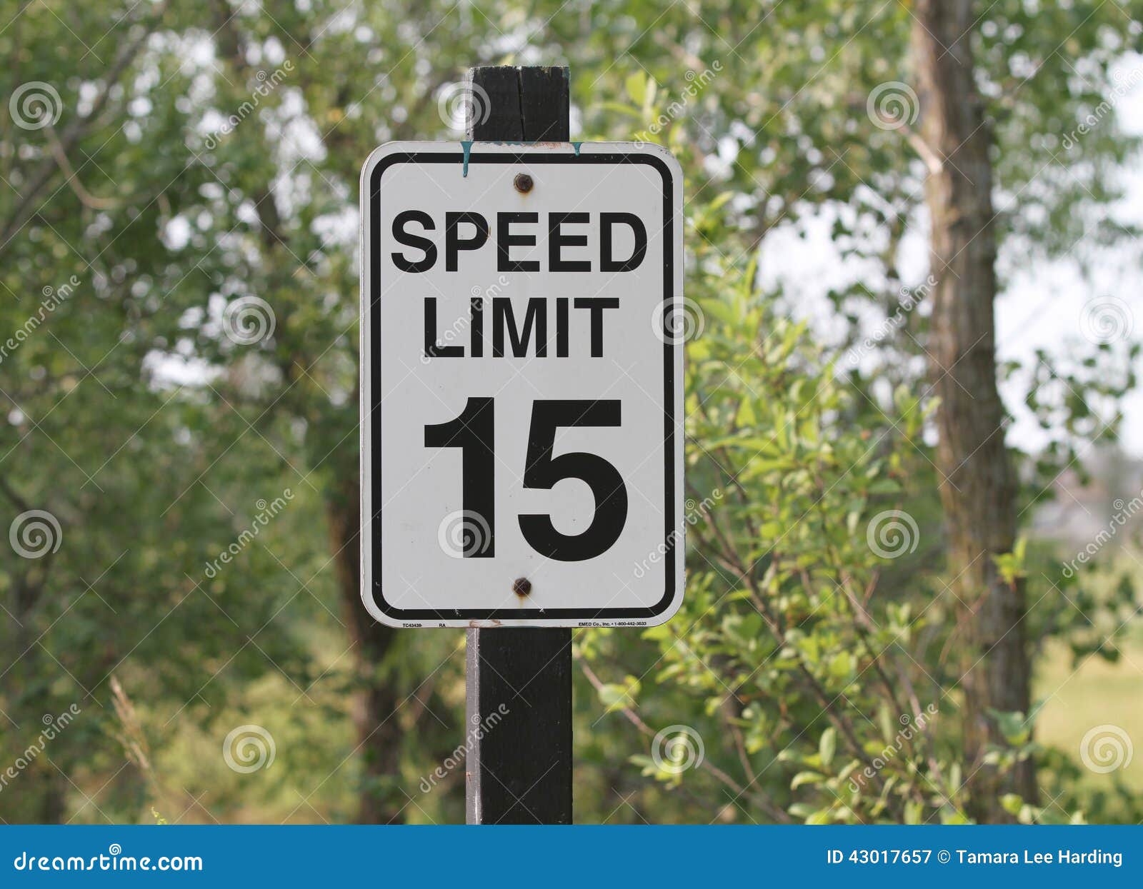 Speed Limit 15 Sign stock image. Image of limit, police - 43017657