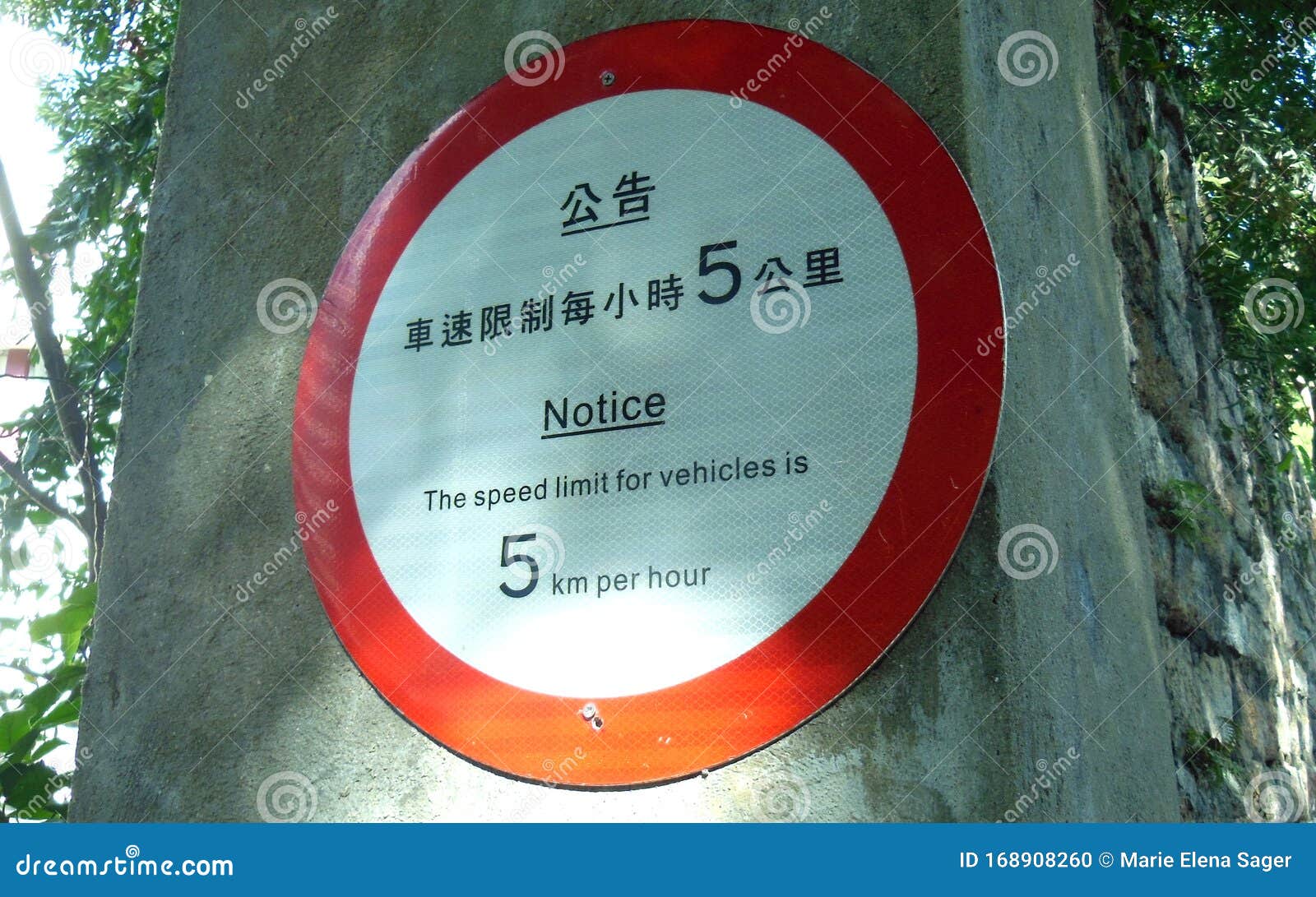 Speed Limit Signage stock photo. Image of notice, hong - 168908260