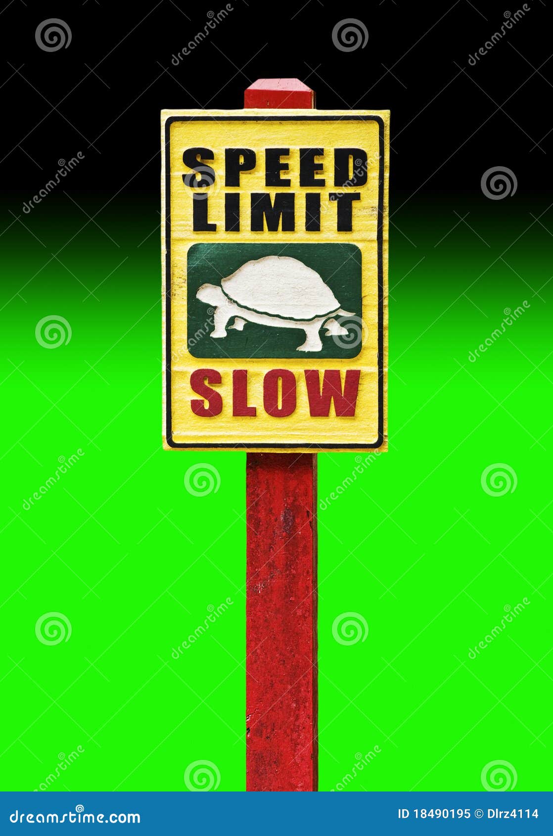 Speed Limit Slow stock image. Image of fine, control - 18490195