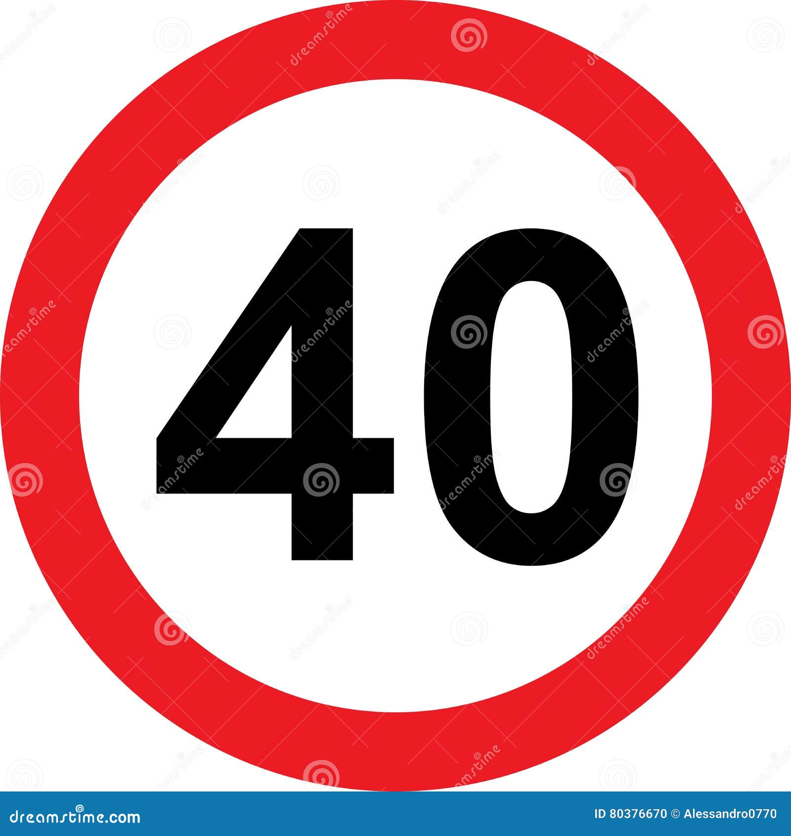 200 Speed Limitation Road Sign Stock Photo | CartoonDealer.com #84902250