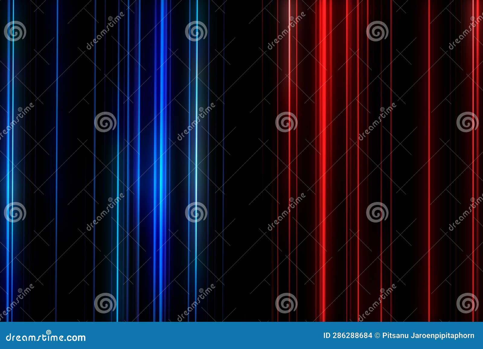 Speed Line Blue-red Color on Black Background for Anime Stock ...