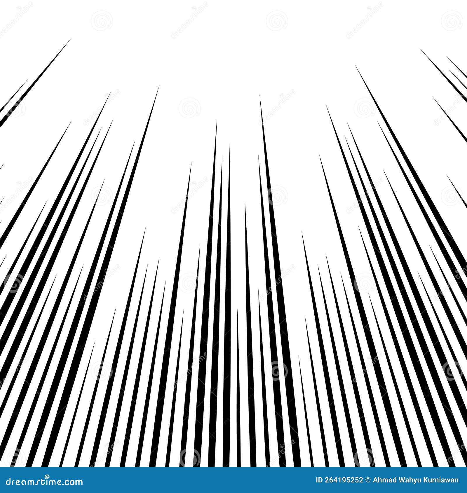 Speed line effect stock vector. Illustration of comic - 264195252