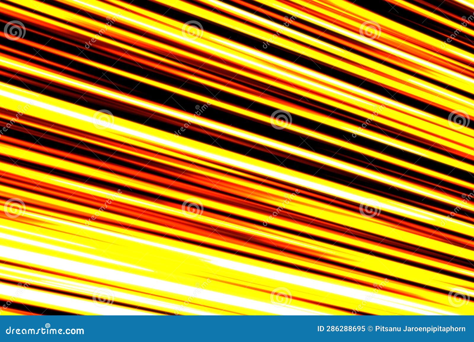 Speed Line Orange-red Color on Black Background for Anime Stock ...