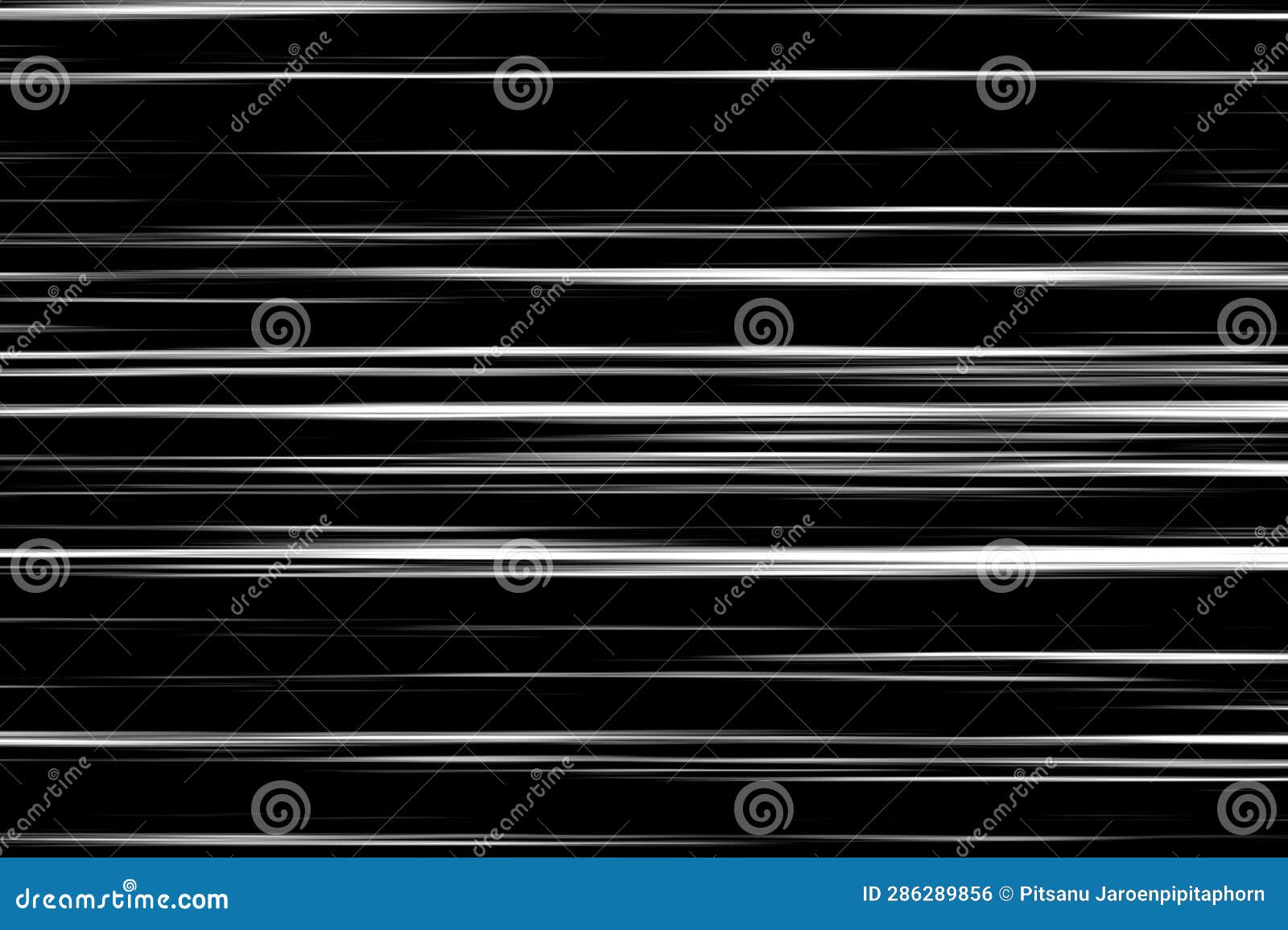 Speed Line White Color on Black Background for Anime Stock Illustration ...
