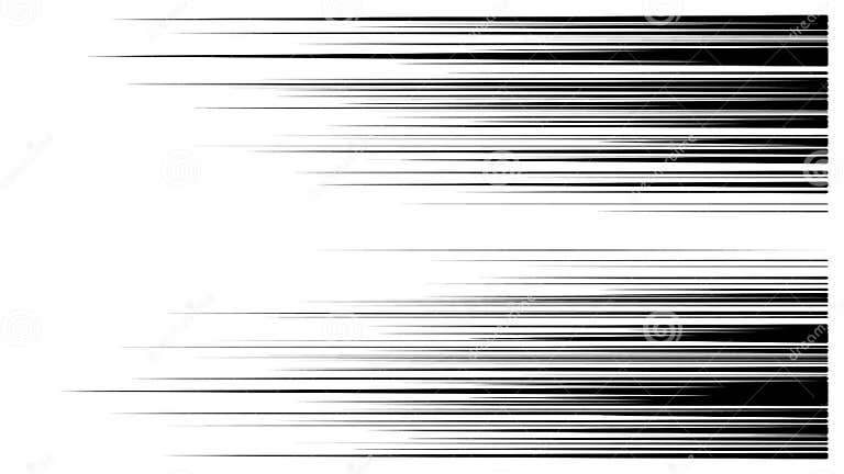 Speed Lines Cartoon Comic Effect Vector Stock Vector - Illustration of ...