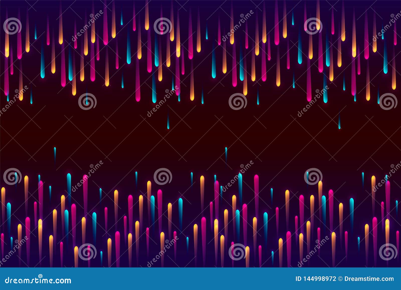 Speed Lines, Neon Light Particles Stripes Pattern Design Stock ...