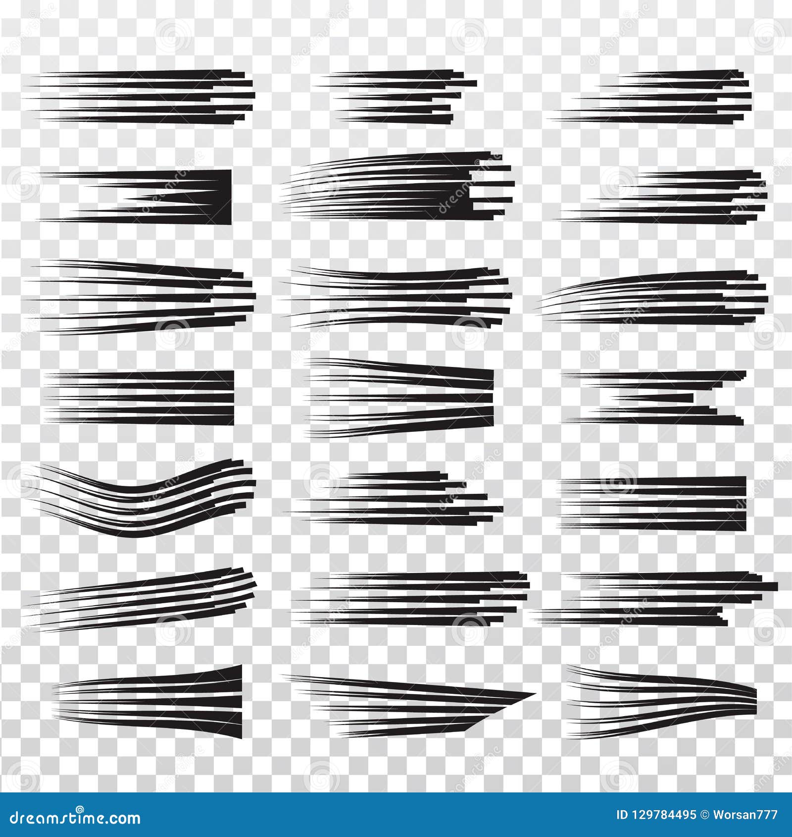 Speed Lines Vector