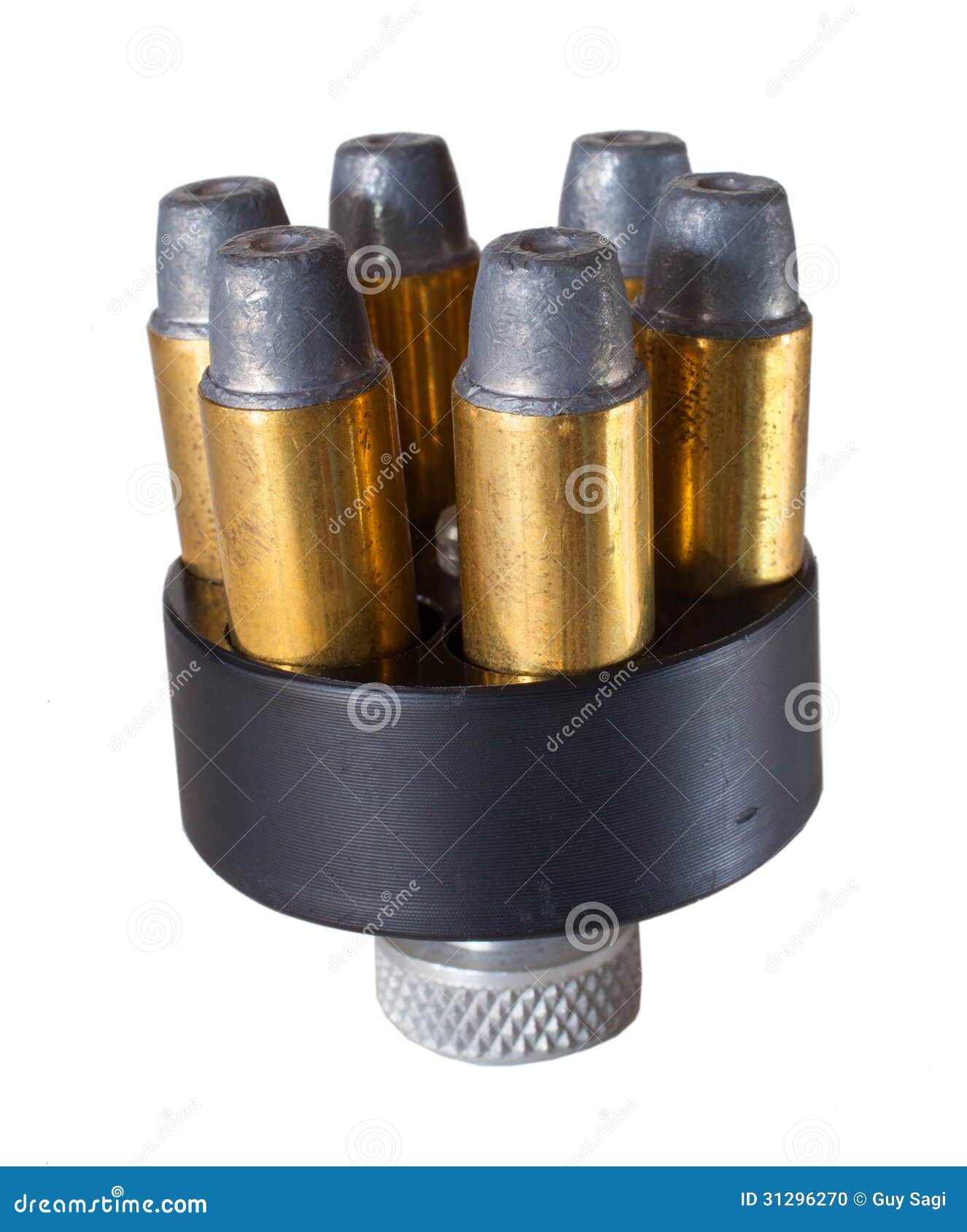 Speed loader stock photo. Image of ammunition, lead, revolver - 31296270
