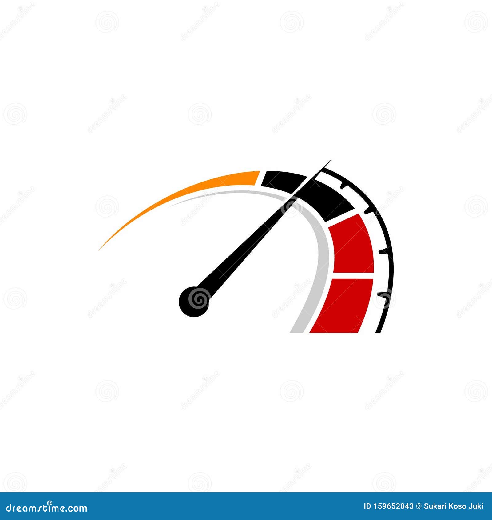 Speed Logo Design Vector Illustration Stock Vector - Illustration of ...