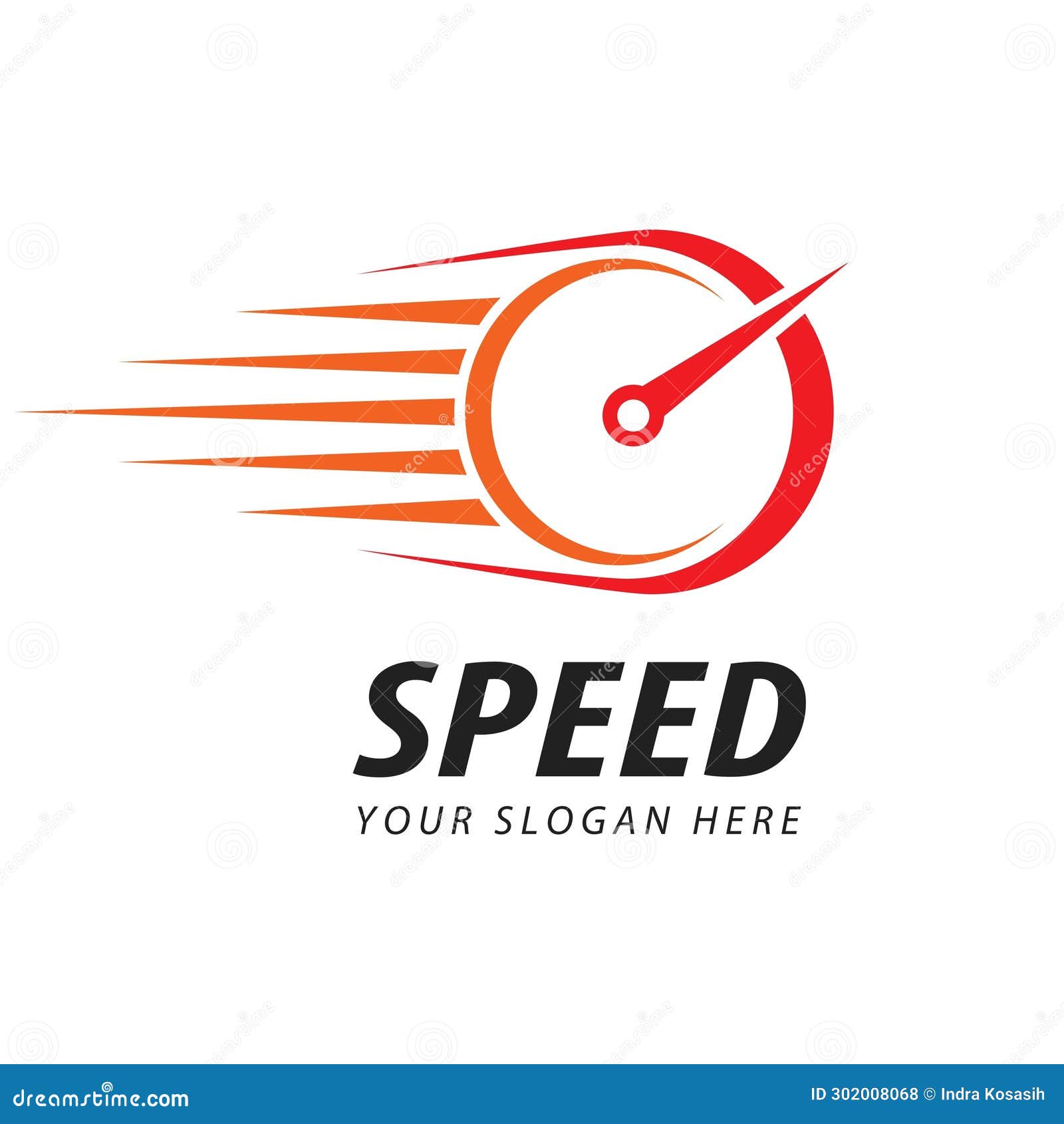 Speed Logo Faster Template Vector Icon Illustration Stock Vector ...