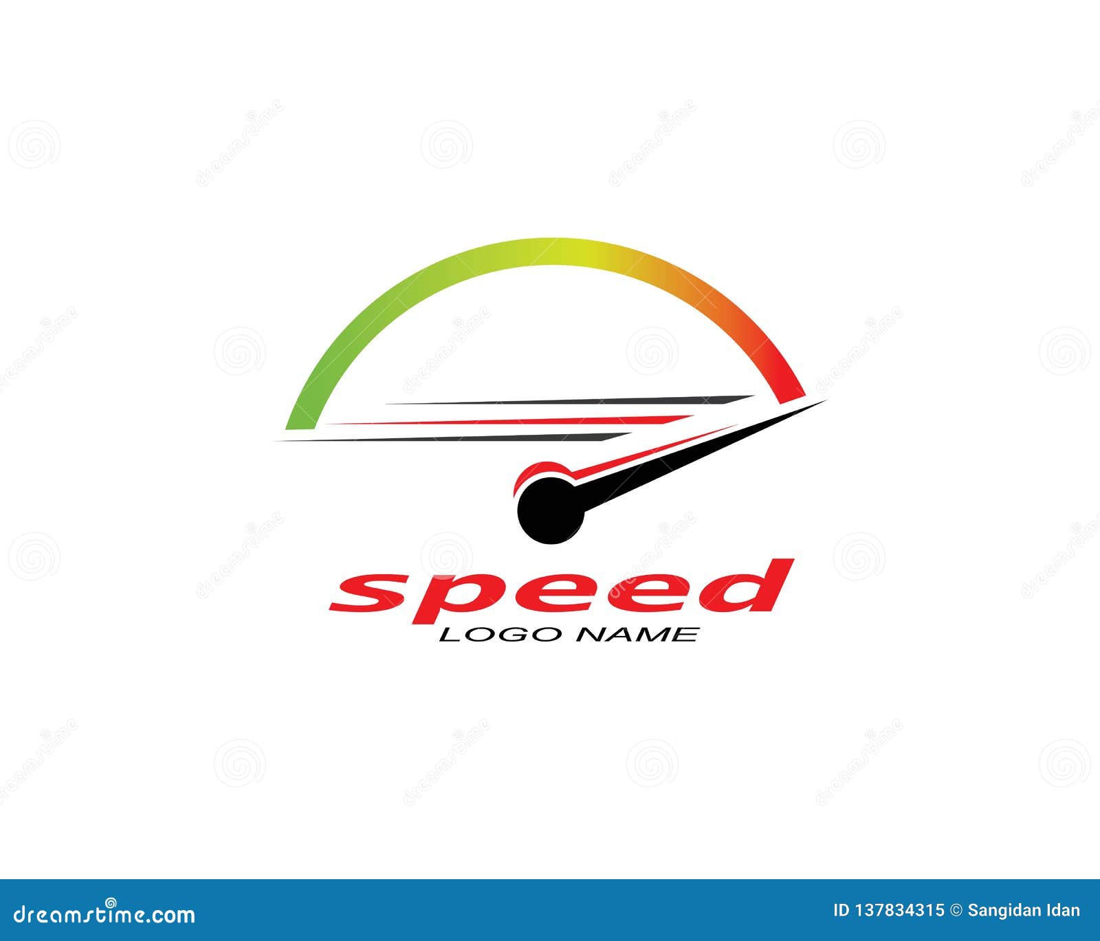 Speed Logo Icon Design Illustration Vector Stock Vector - Illustration ...