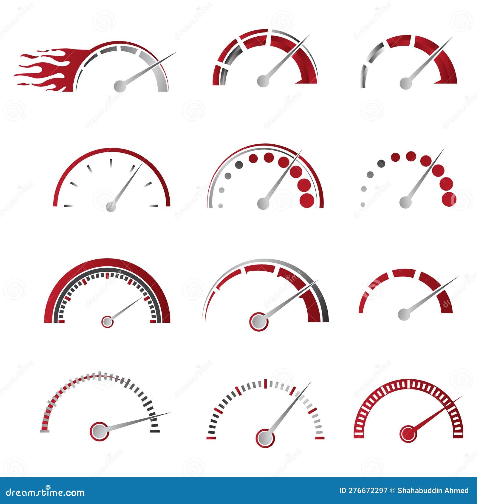 Speed Logo Icon Set Vector Symbol. Stock Vector - Illustration of ...