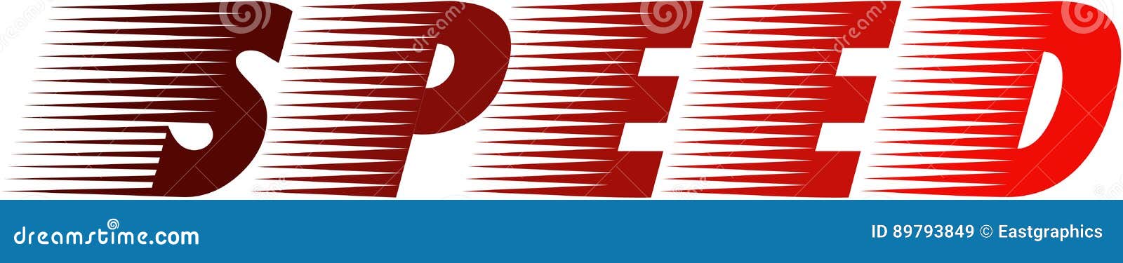 Speed Logo with Speed Lines Stock Vector - Illustration of arts, text ...