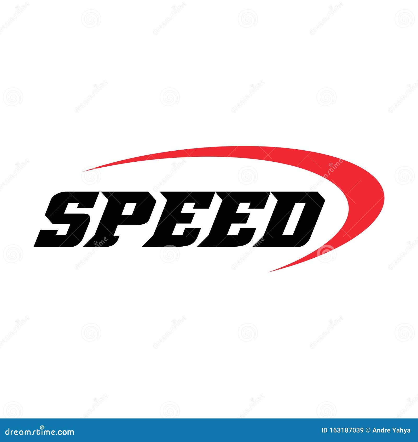 Speed Logo Template, Fast Design Vector Illustration Stock Illustration ...