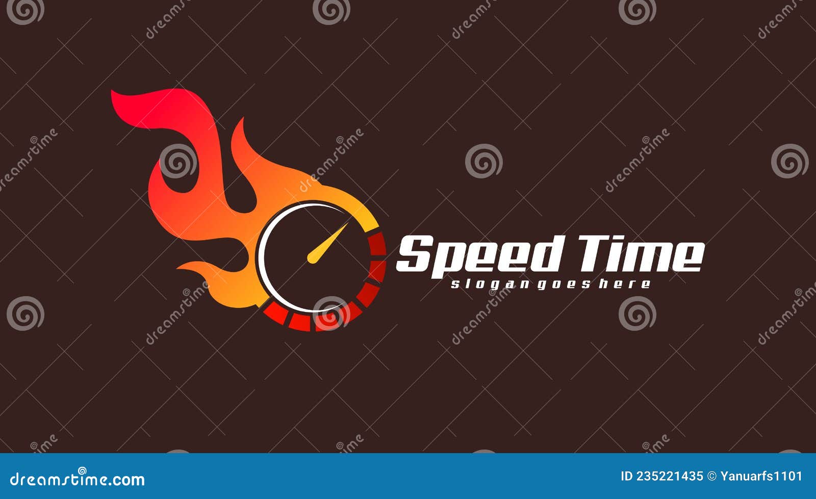 Speed Logo Template Vector. Logo Concept of Speed Stock Vector ...