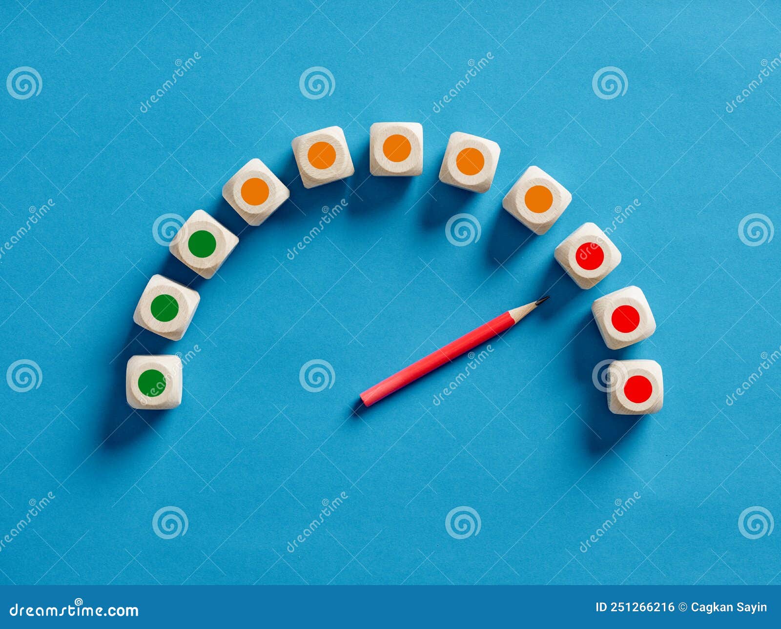 Speed Meter or Speedometer Indicating High Speed Level Stock Photo ...