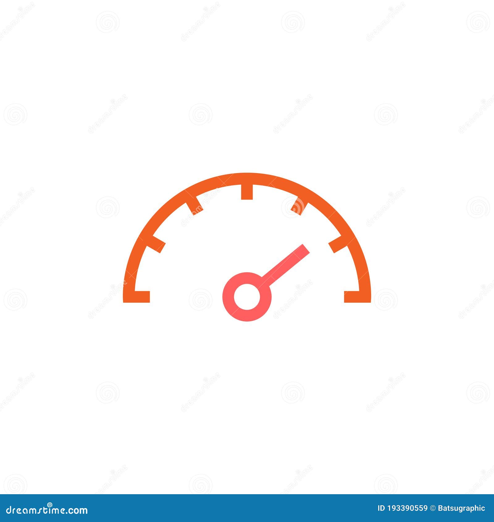 Speed Meter Vector Icon Logo Design Stock Vector - Illustration of ...