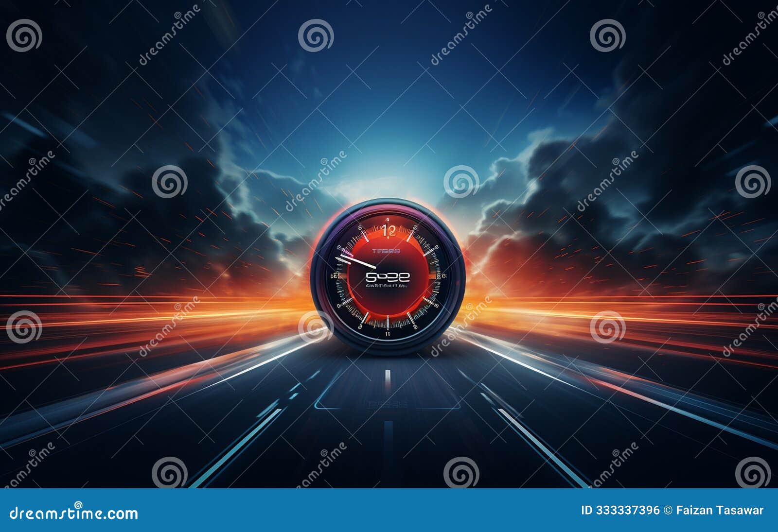 Speed Motion Background Vector Banner Fast Speed -Generative Ai Stock ...
