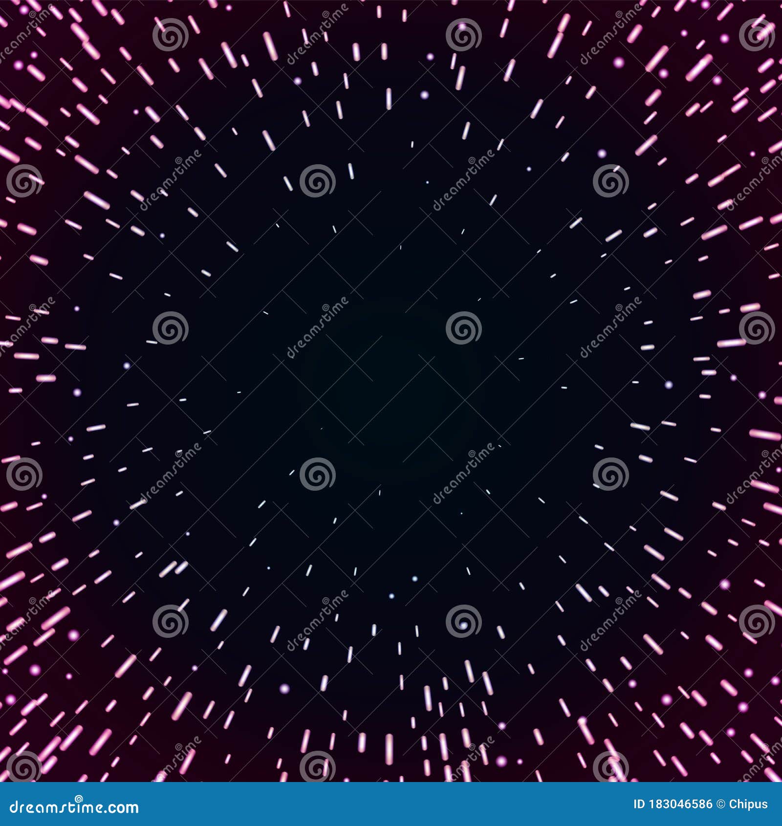 Speed Motion, Explosion, Zoom Effect. Super Fast Movement Stock Vector ...