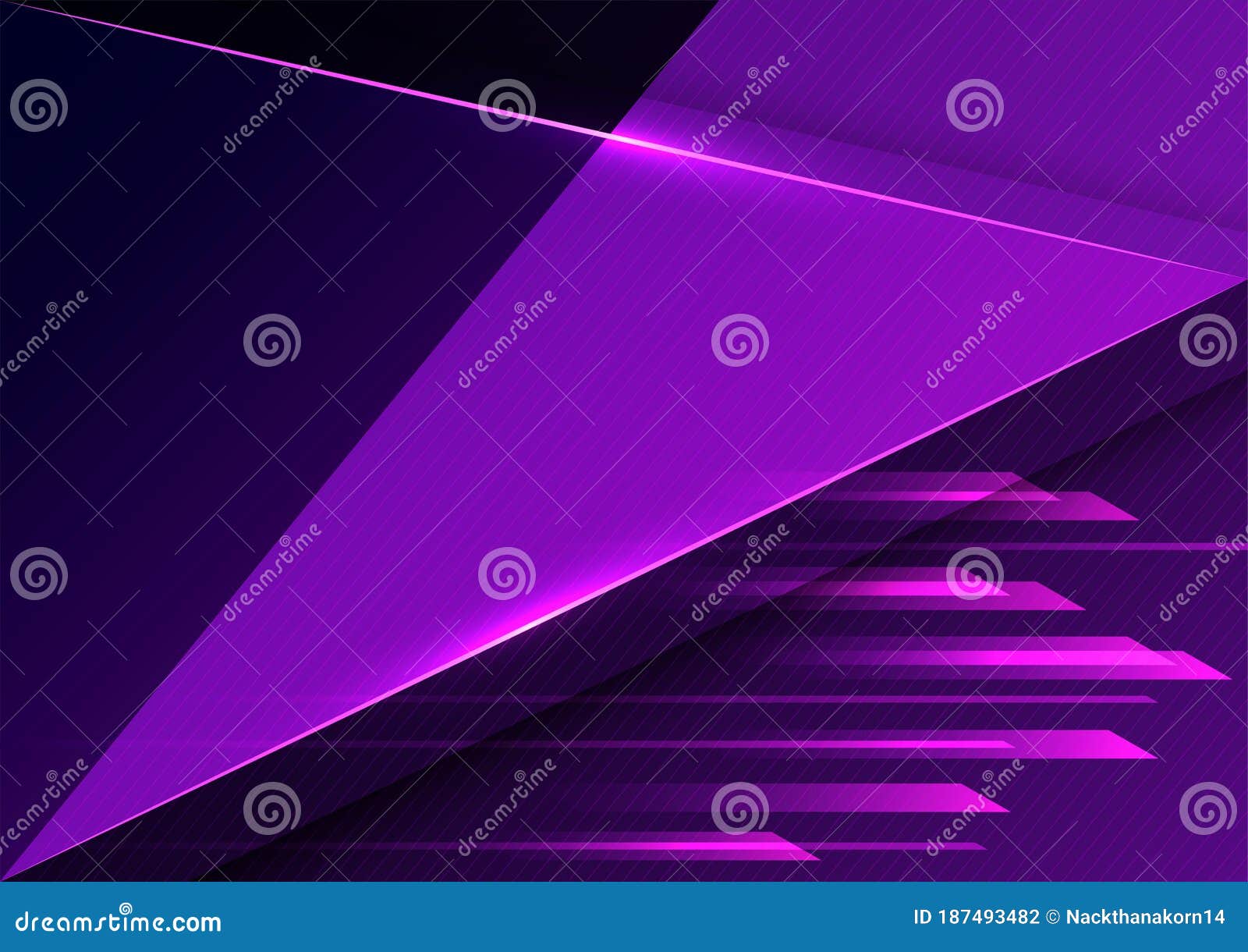 Speed Motion Futuristic Purple Background. Stock Vector - Illustration ...