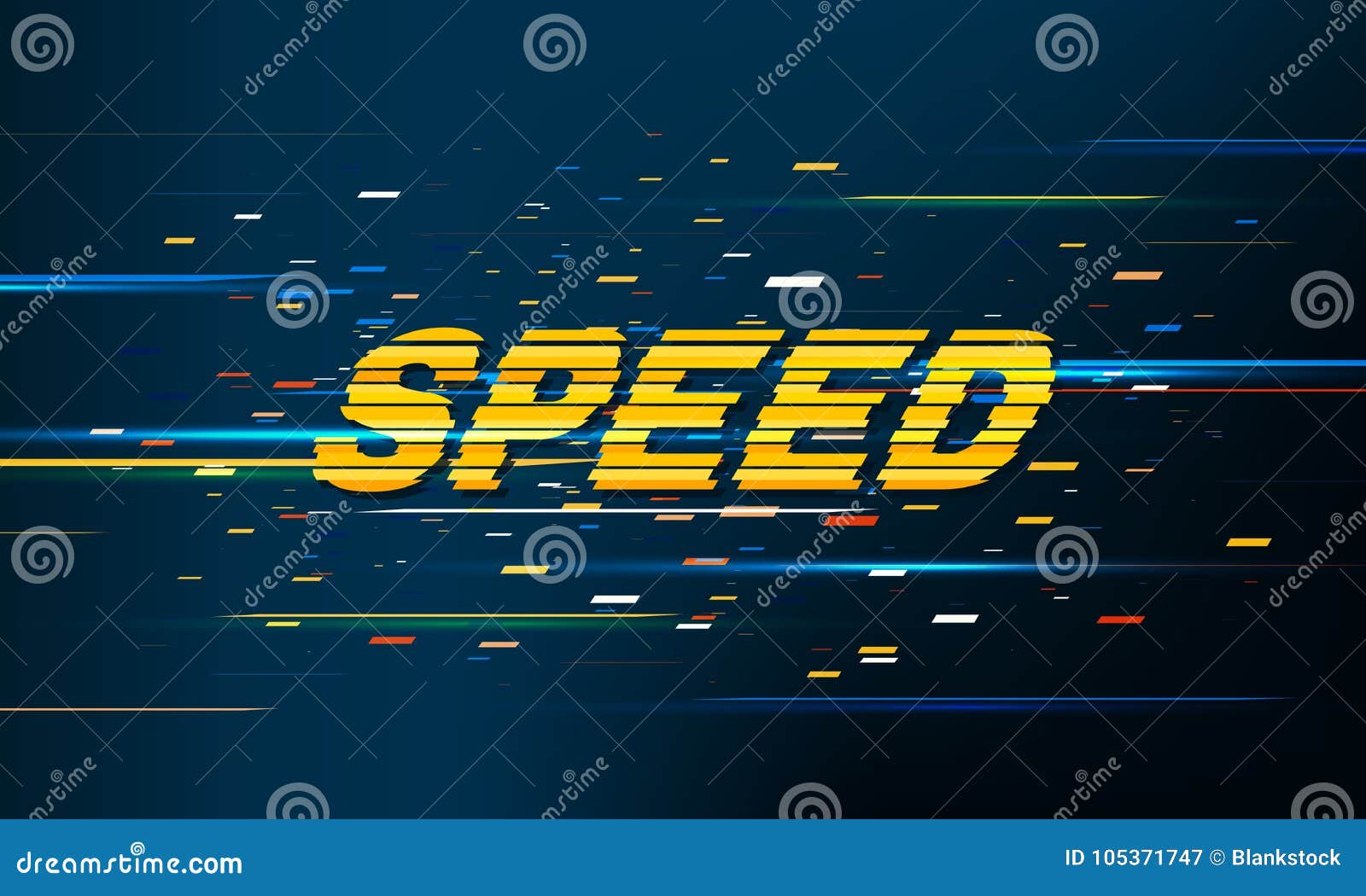 Speed Movement Pattern Background. Stock Vector - Illustration of ...