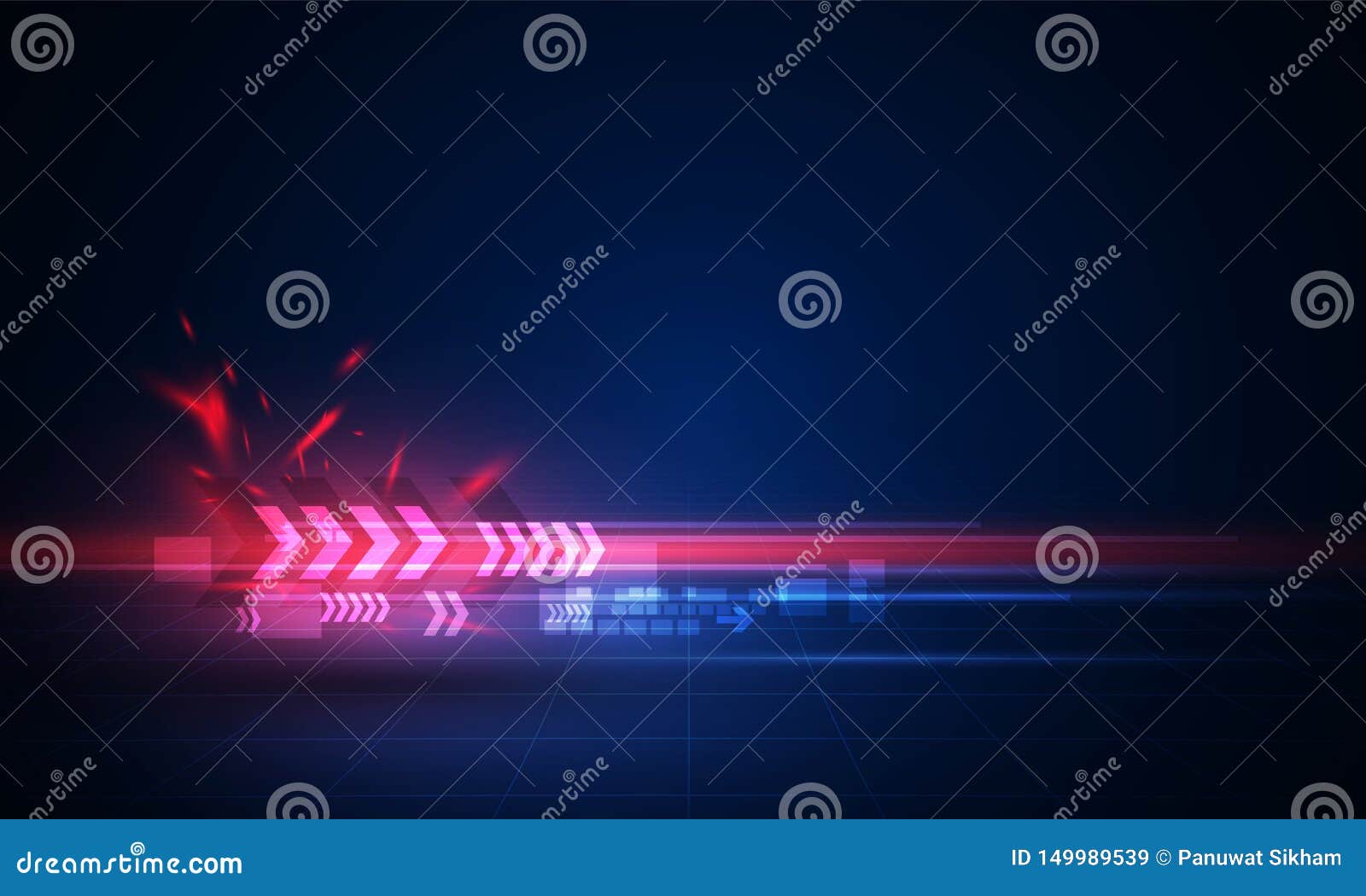 Speed Movement Pattern Design Background Concept. Vector Illustration ...