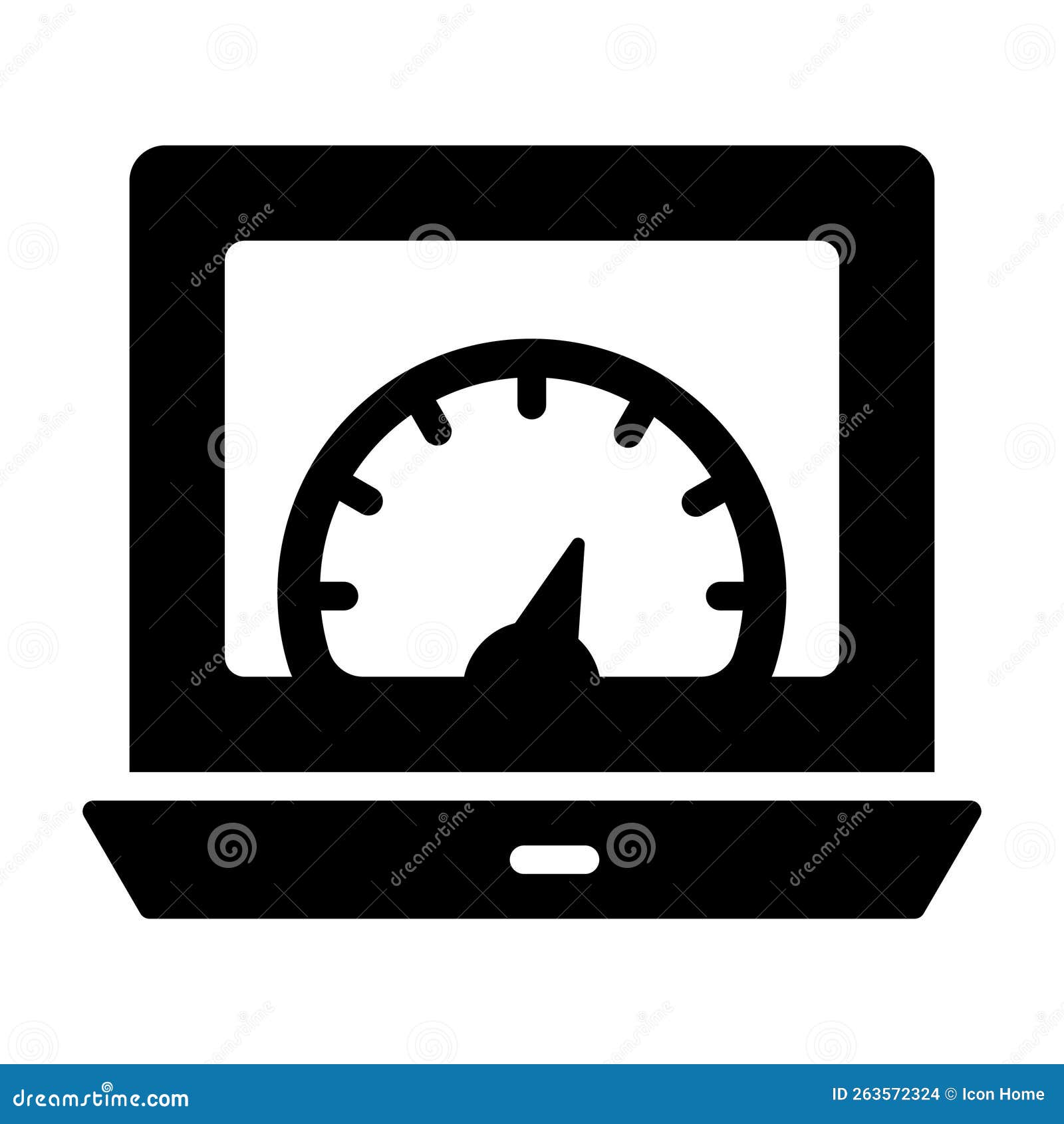 Speed Optimization Icon Modern Illustration Stock Vector - Illustration ...