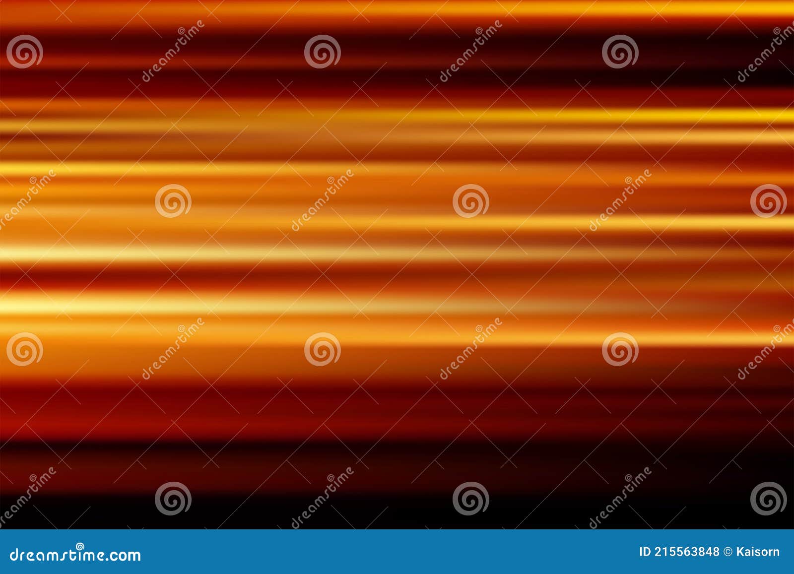 Speed Orange Light Trails with Motion Blur of Night Lights Stock ...