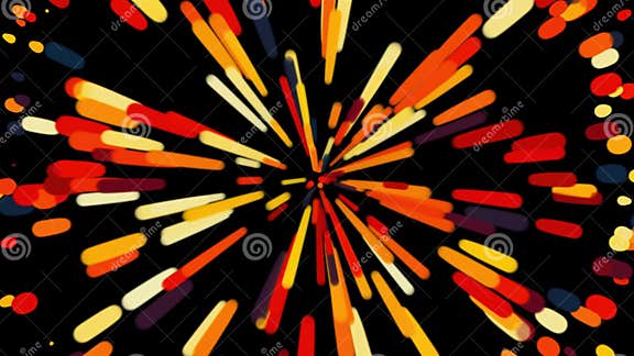 Speed particles and lines stock illustration. Illustration of modern ...