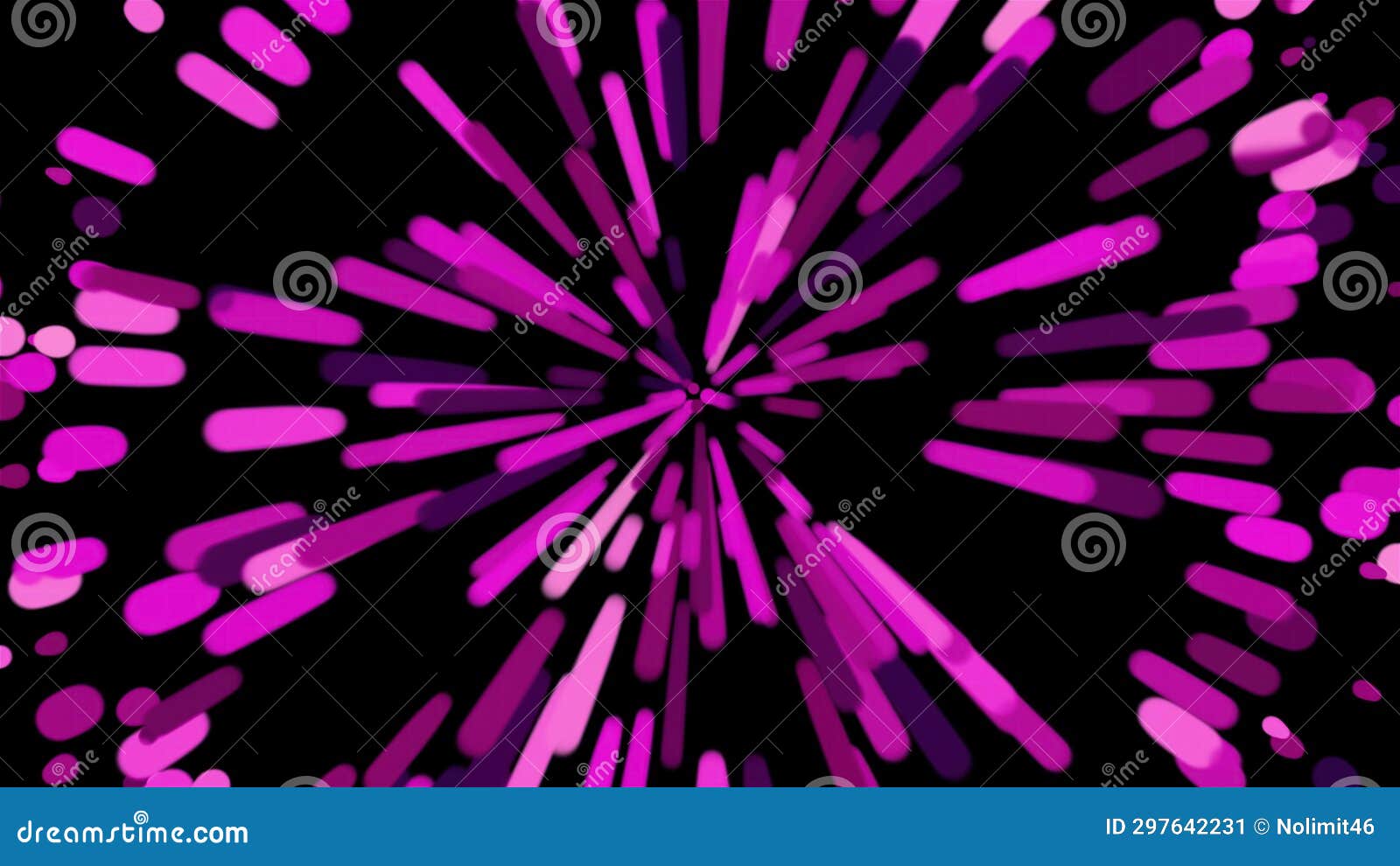 Speed particles and lines stock illustration. Illustration of digital ...