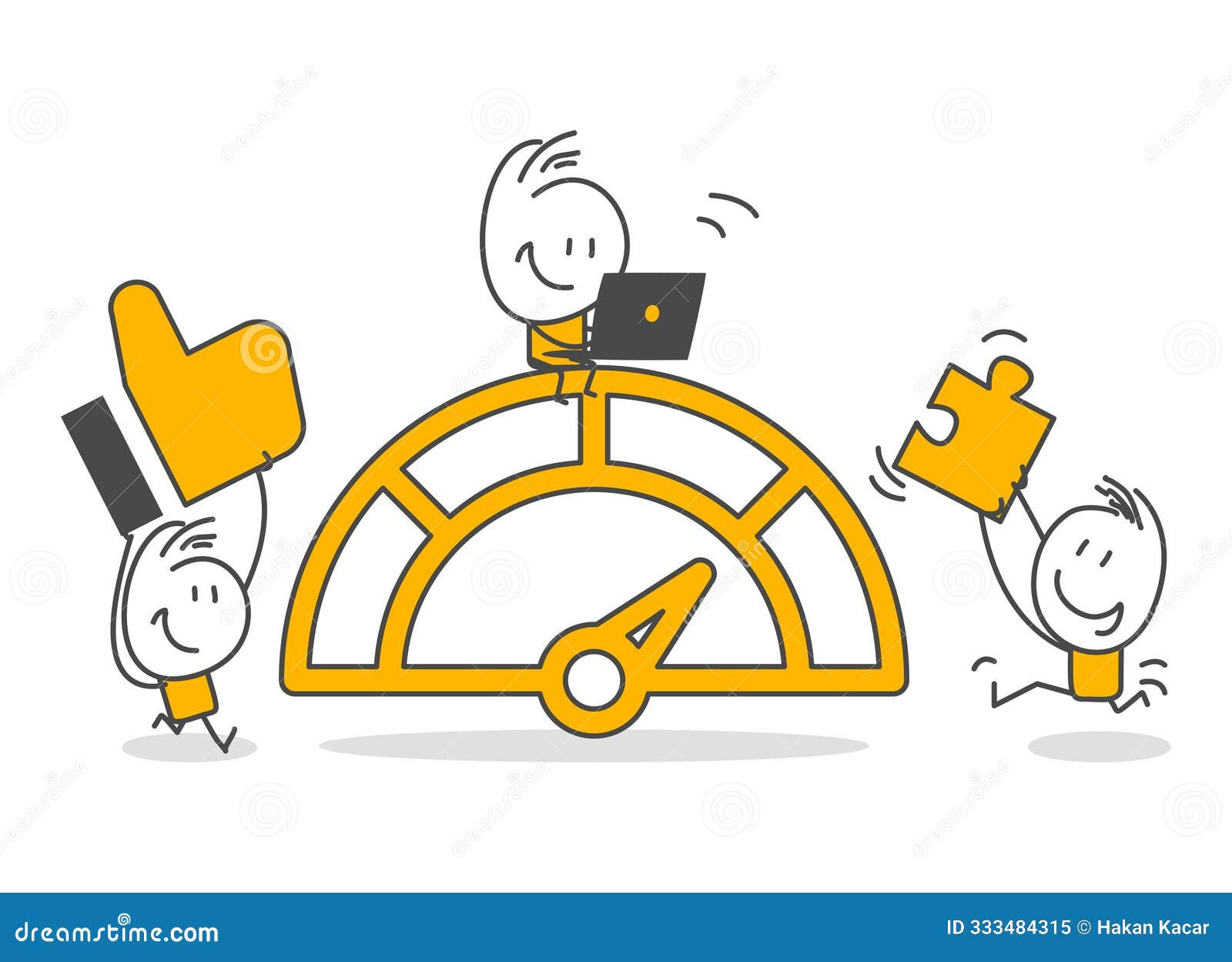 Speed, People Working Together, Organized, Fast Work Plan. Teamwork ...