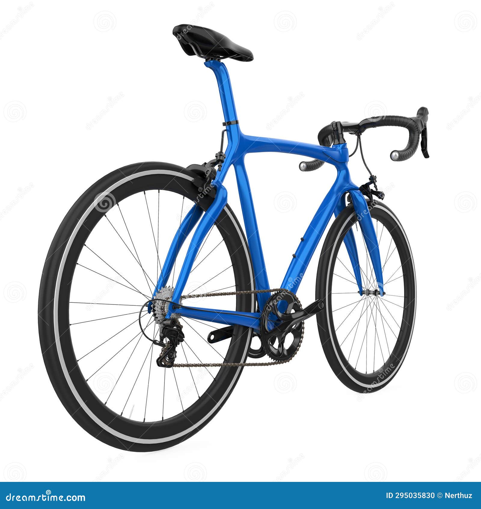 Speed Racing Bicycle Isolated Stock Illustration - Illustration of transport, frame: 295035830