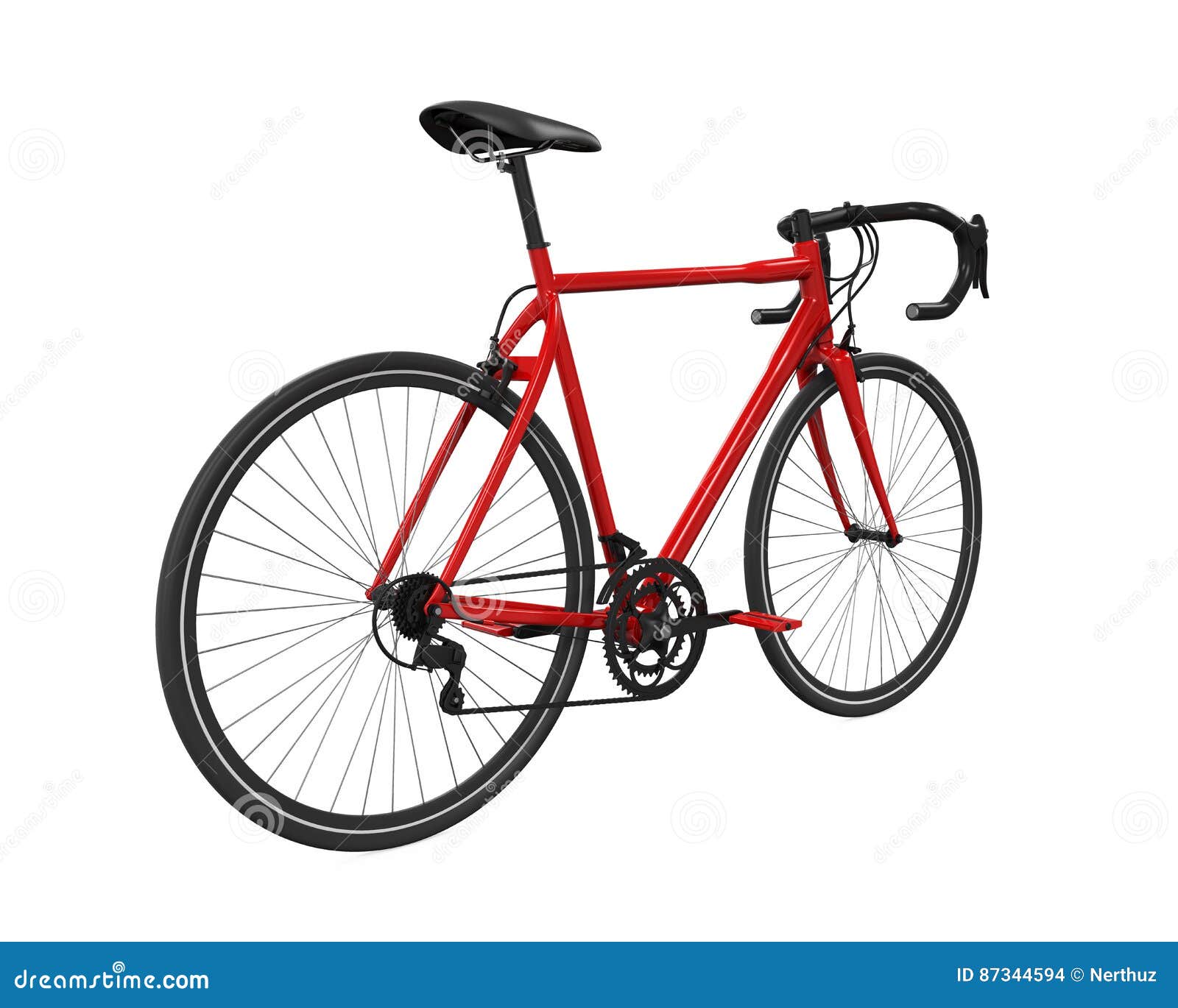 Speed Racing Bicycle stock illustration. Illustration of individual ...