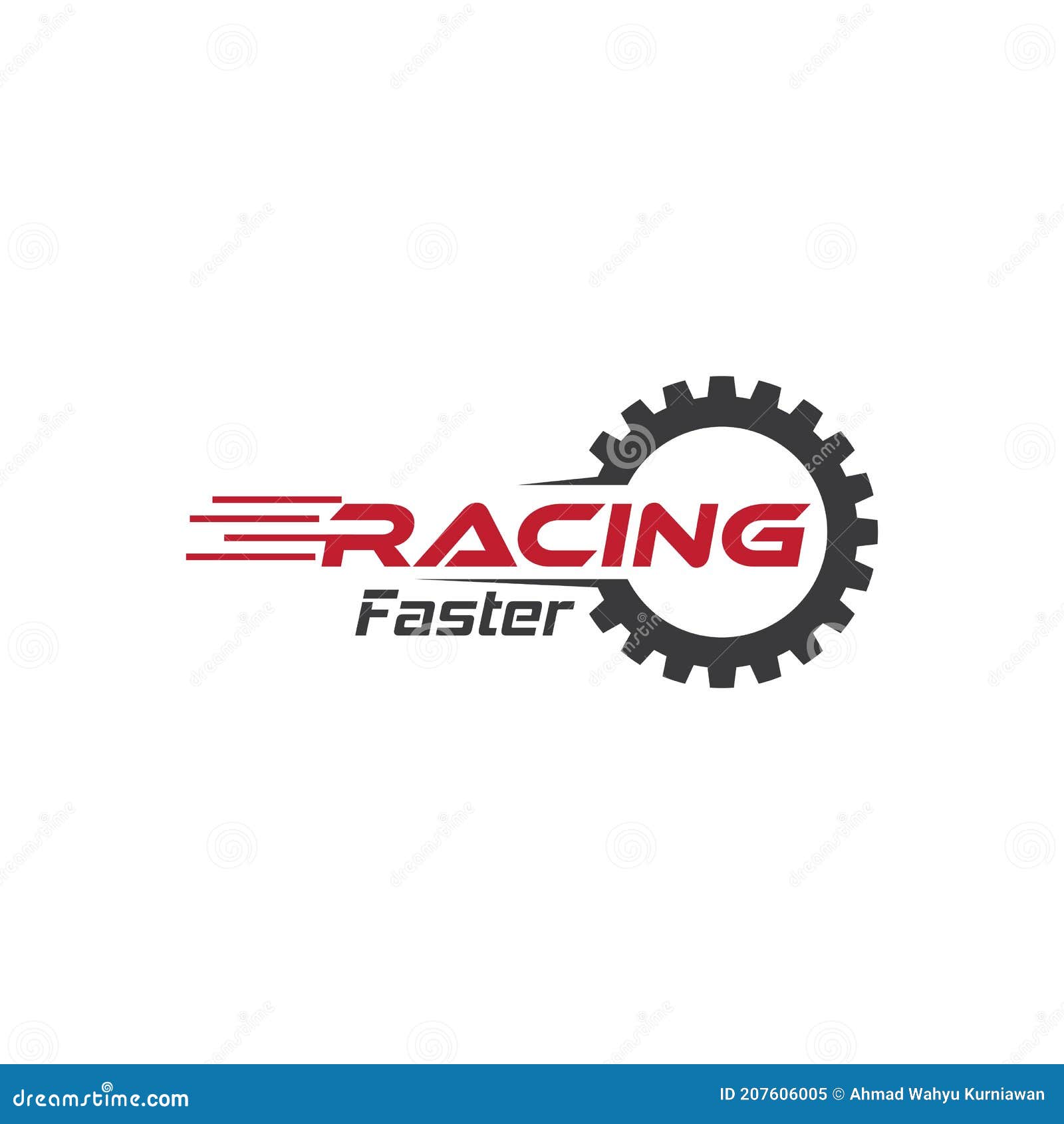 Speed racing stock vector. Illustration of vector, automobile - 207606005