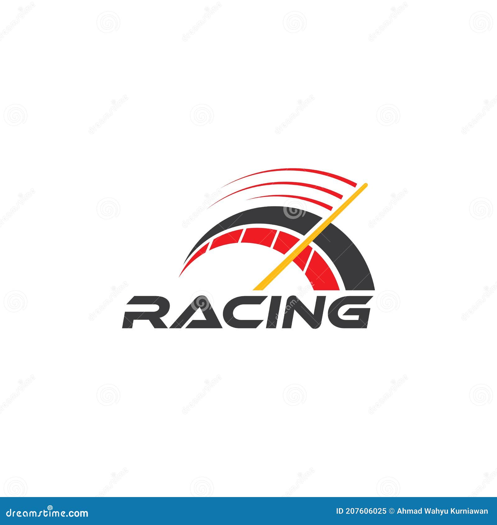 Speed racing stock vector. Illustration of design, high - 207606025