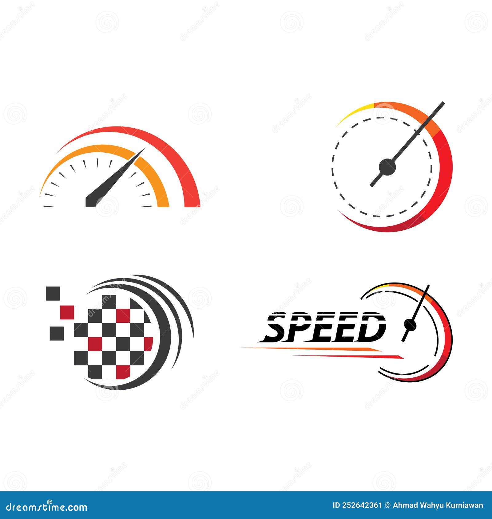 Speed racing logo stock vector. Illustration of competition - 252642361