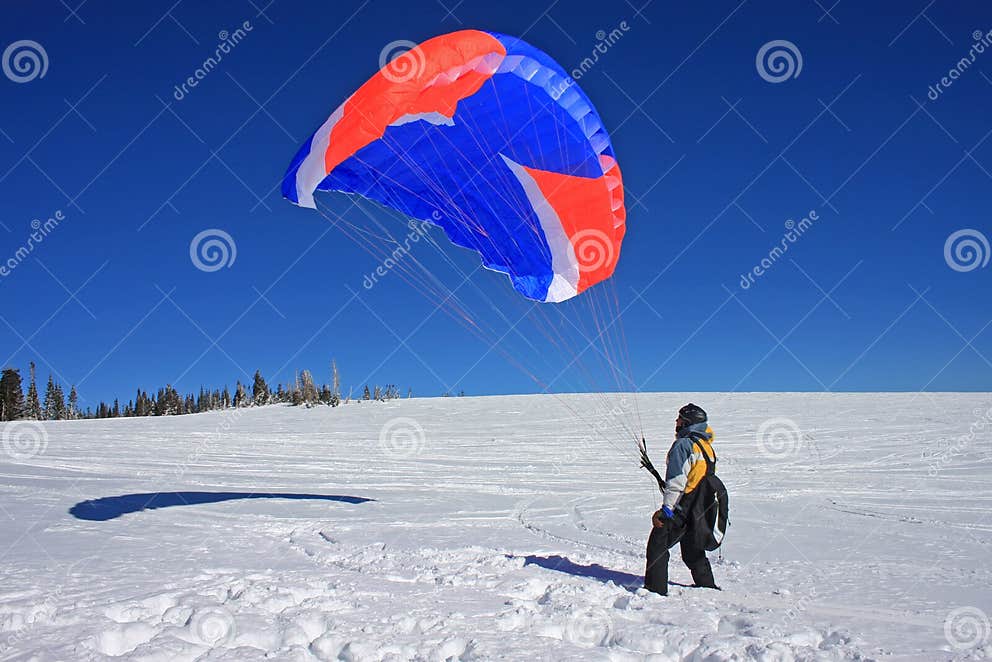 Speed rider stock image. Image of speedflying, flight - 25655197