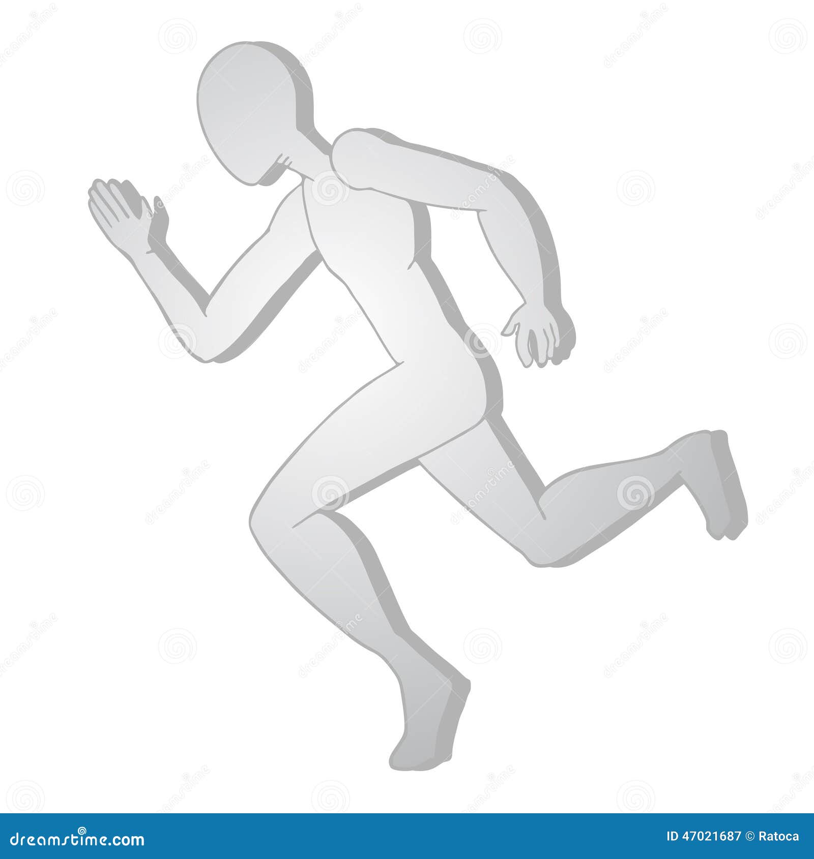 Speed sport stock vector. Illustration of icon, human - 47021687
